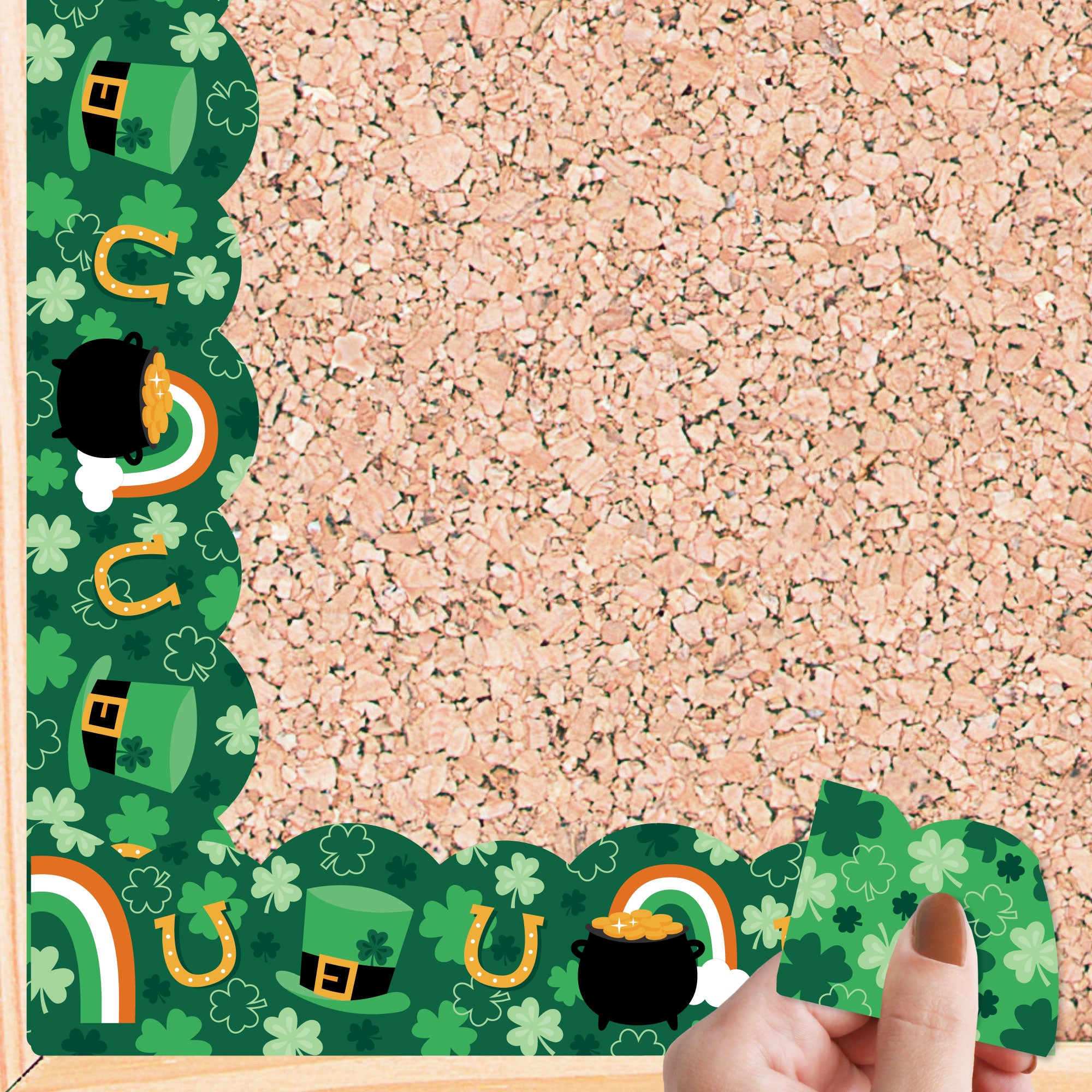 Lucky St. Patrick's Day - Scalloped Classroom Decor - Bulletin Board ...