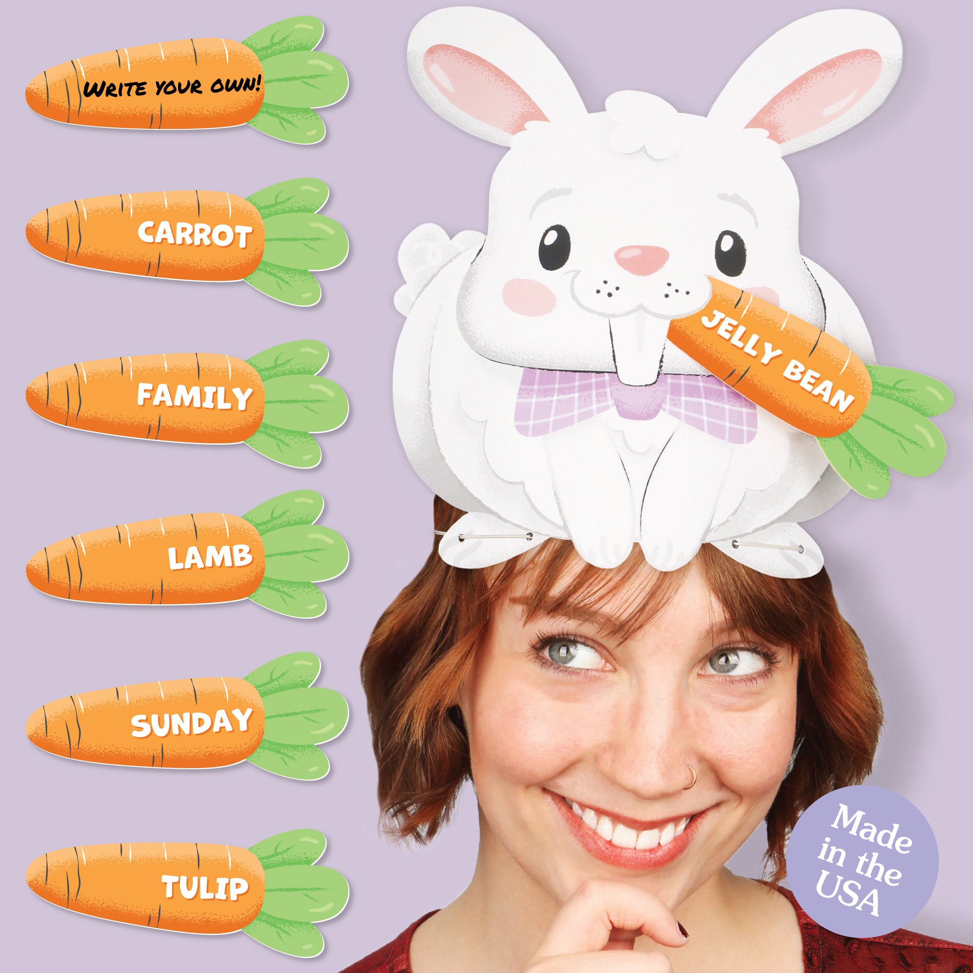 Easter Bunny Guessing Game Family Guess Who Game | BigDotOfHappiness ...