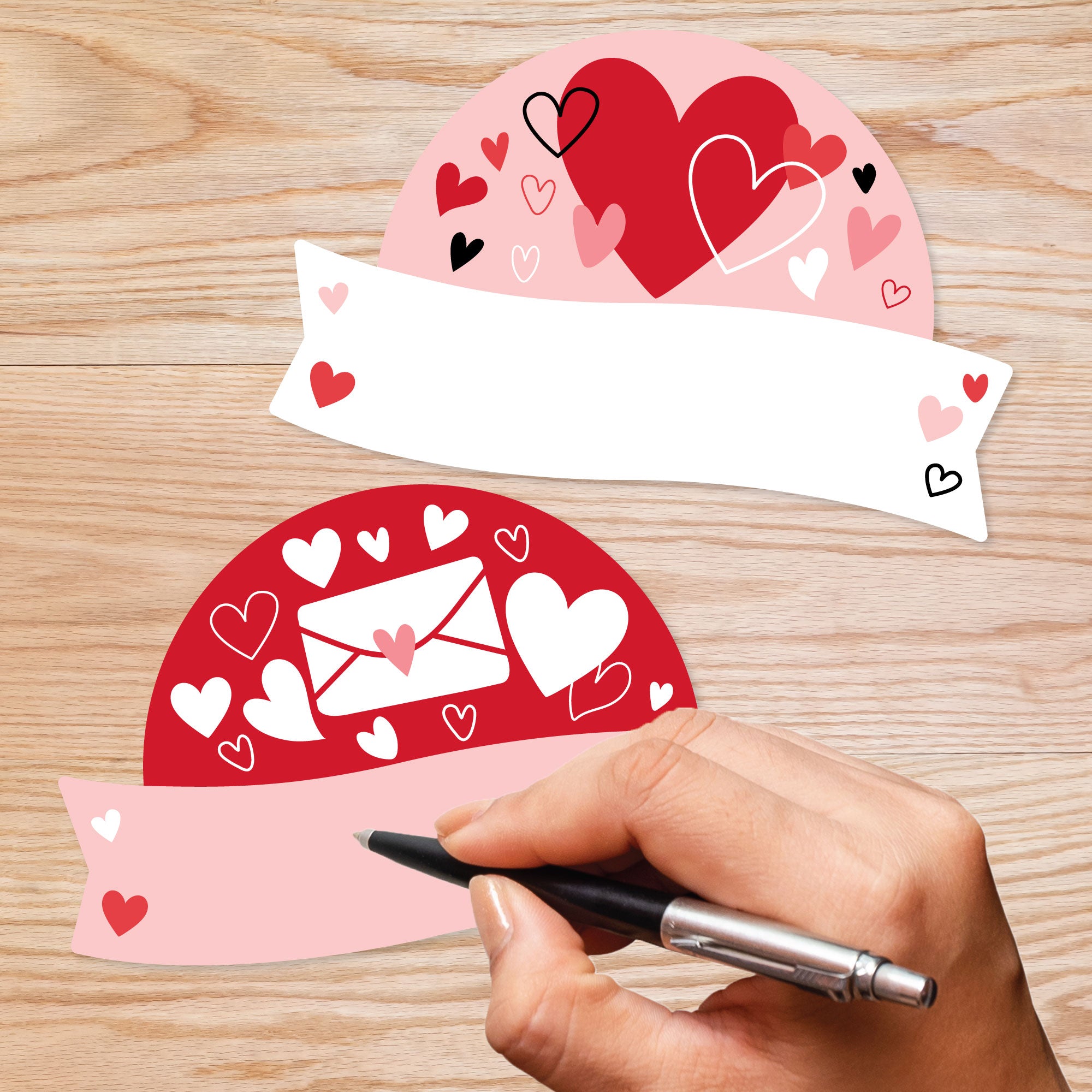 Heart Name Tags
