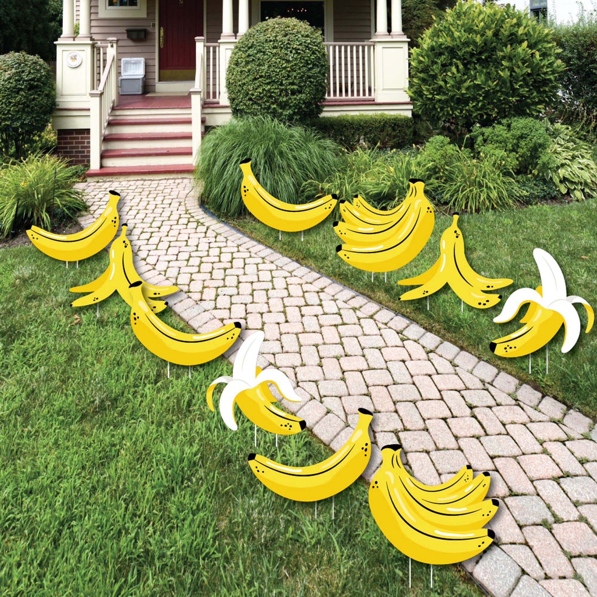 Let's Go Bananas - Lawn Decorations - Outdoor Tropical Party Yard ...