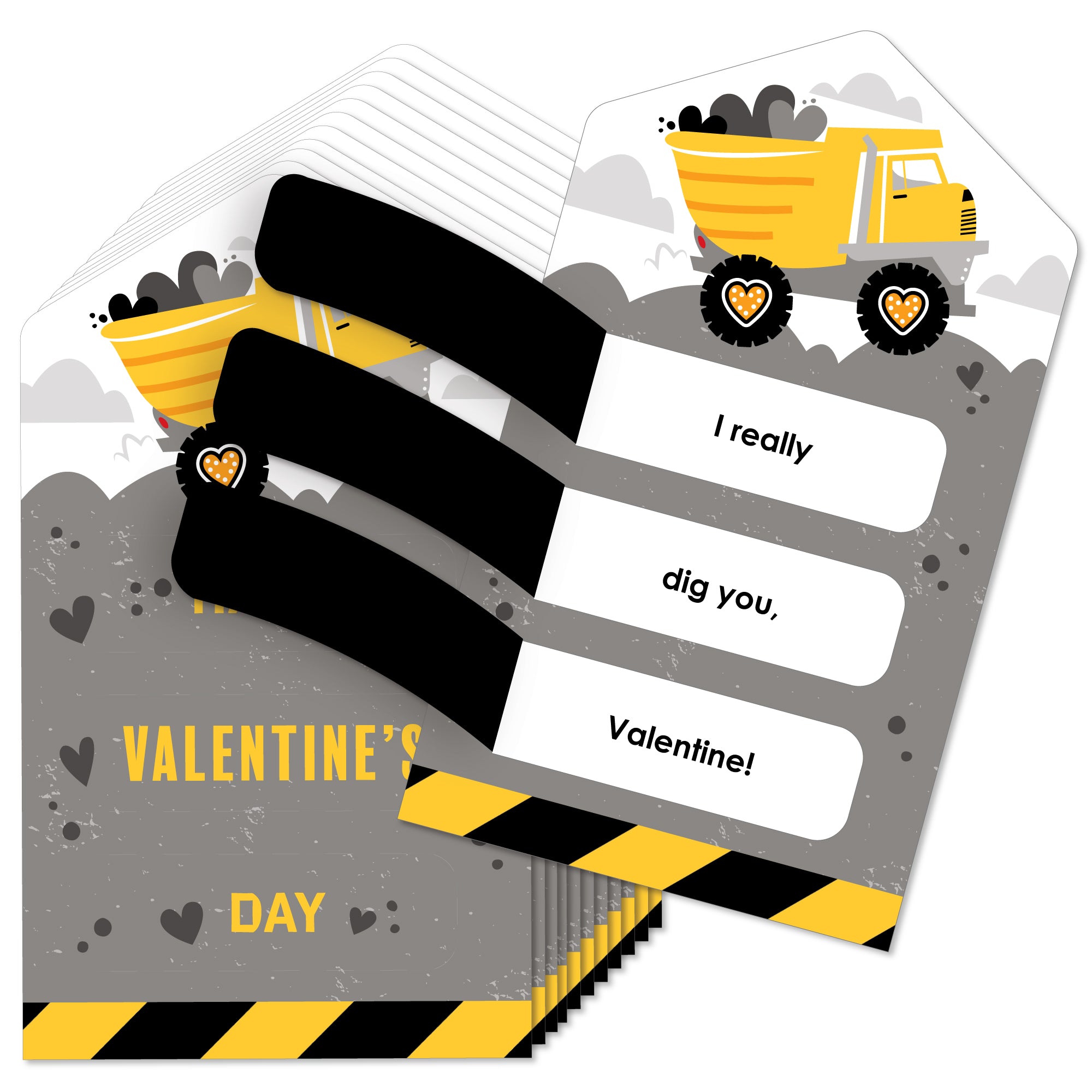 Dig It - Construction Party Zone - Dump Truck Cards for Kids - Happy ...