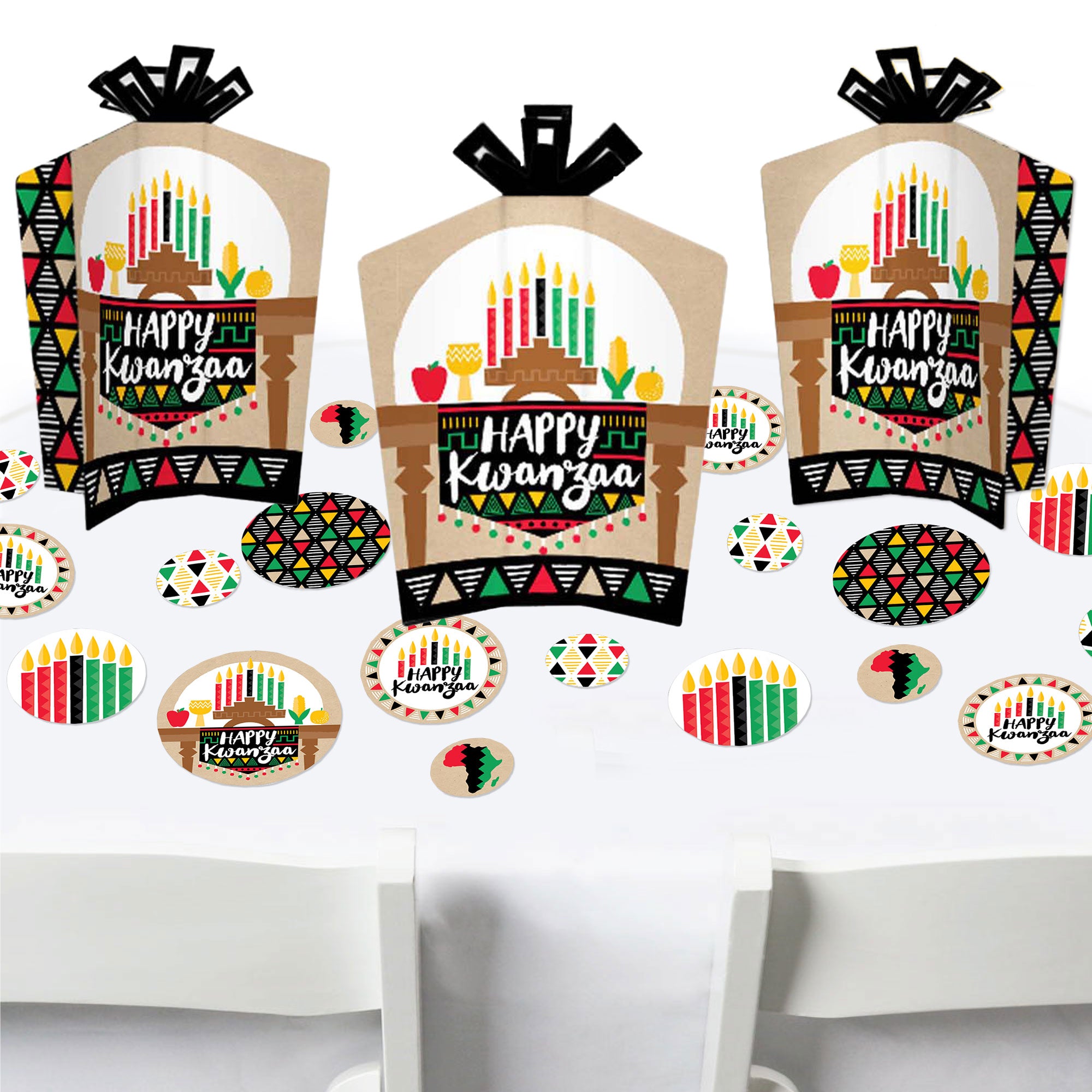 Happy Kwanzaa - African Heritage Holiday Party Decor and Confetti ...