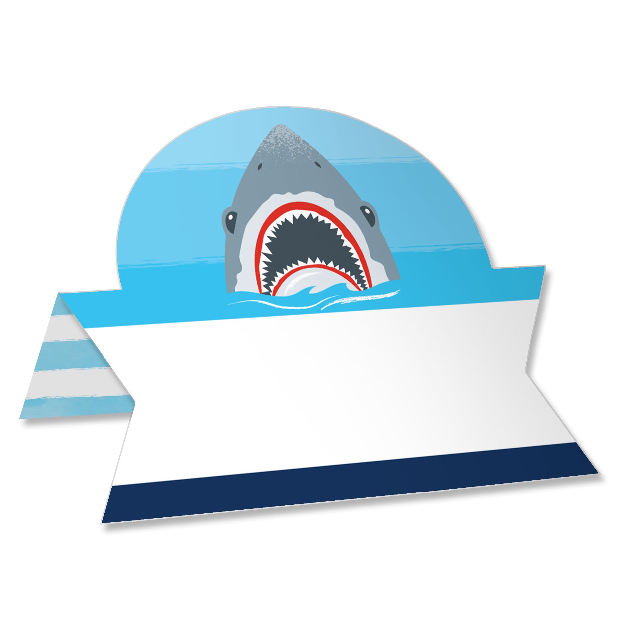 Shark Table Name Cards