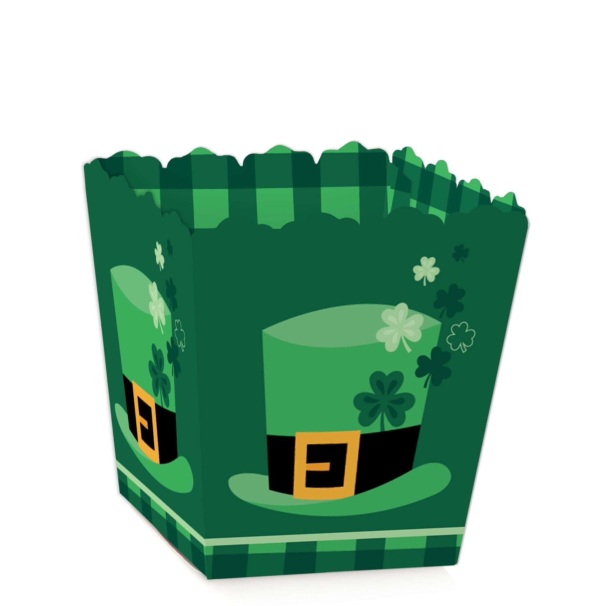 Shamrock St. Patrick's Day - Party Mini Favor Boxes - Saint Patty's Day ...