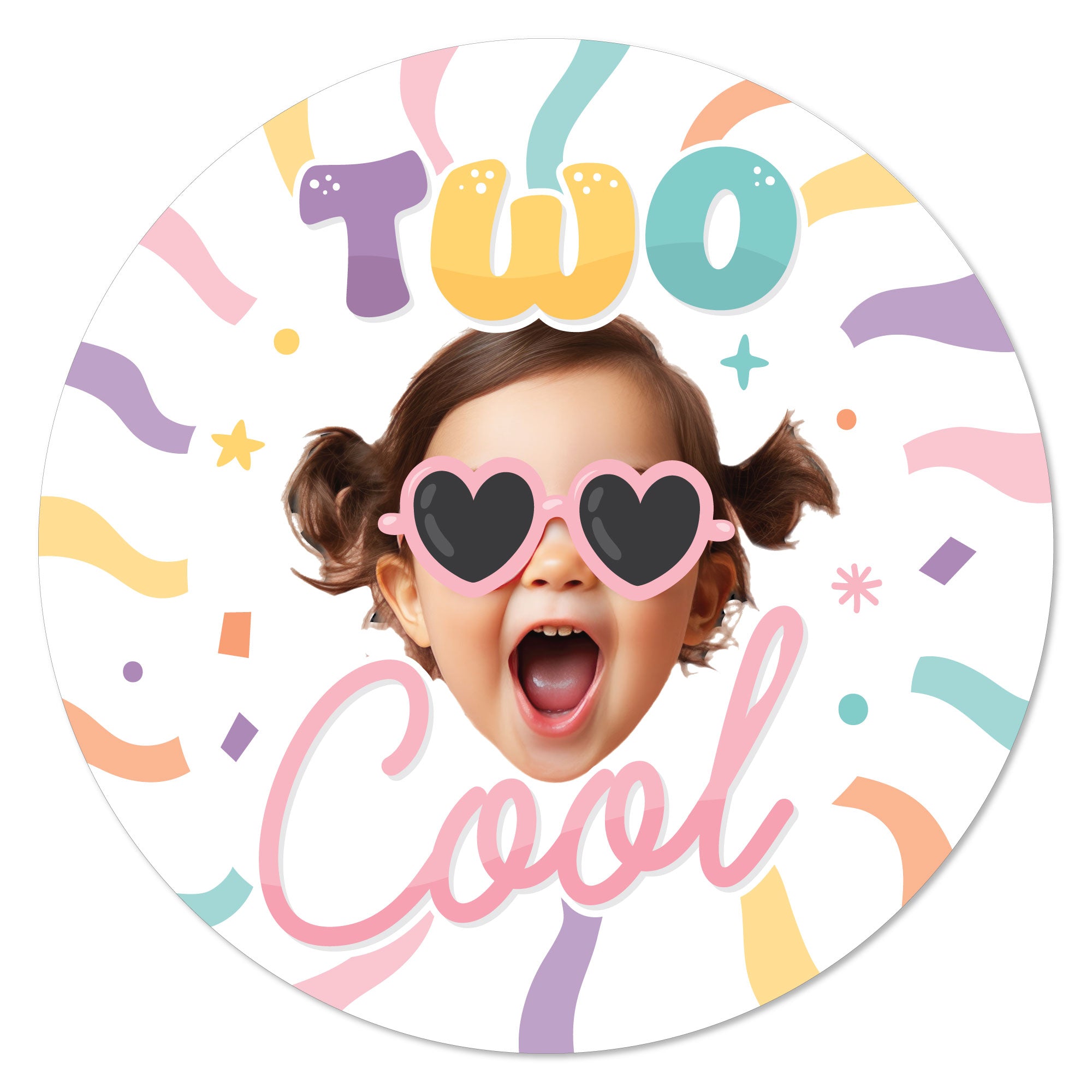 Two Cool - Girl - Pastel 2nd Birthday Party | BigDotofHappiness.com ...