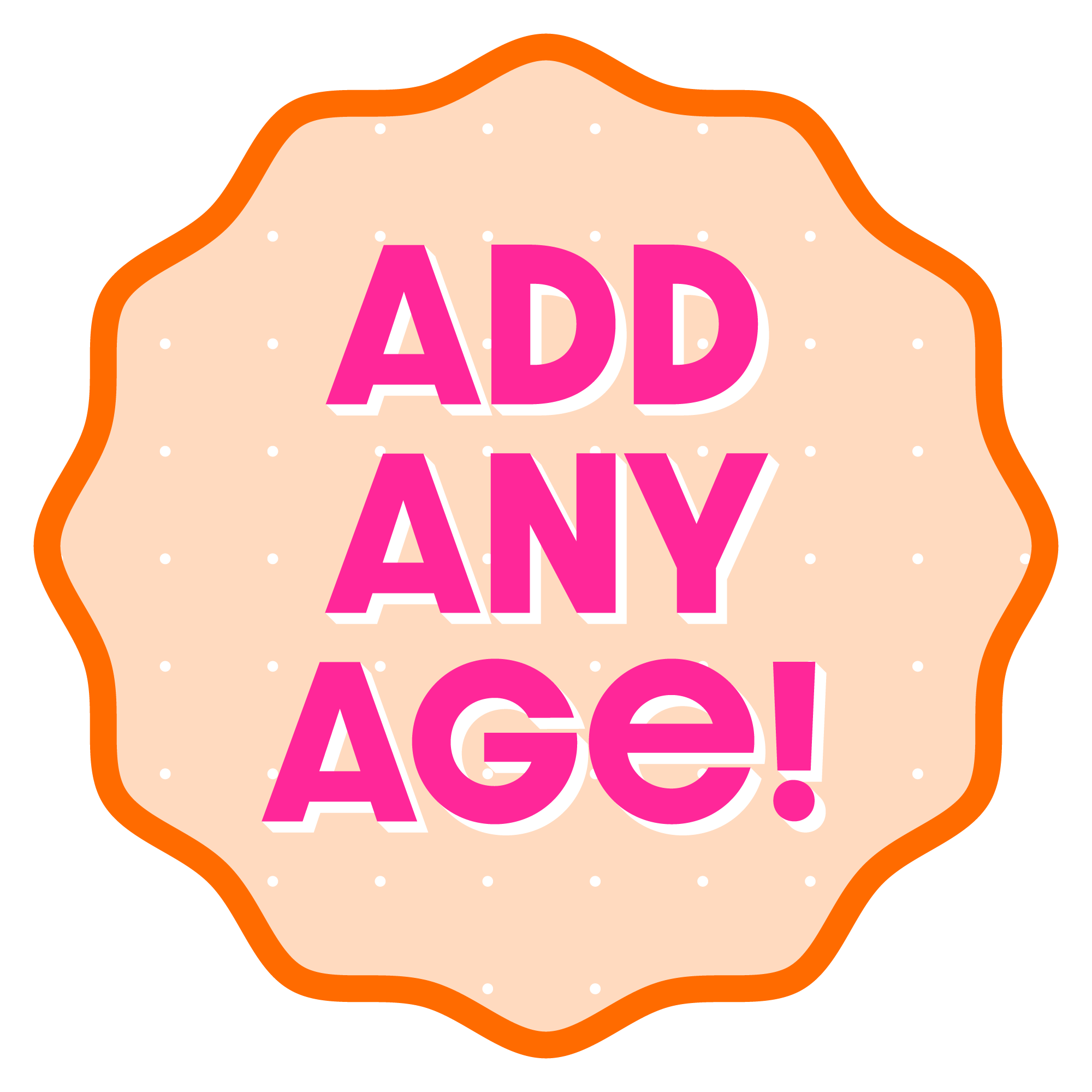 Custom Age Birthday Party Supplies — Any Age | BigDot.com