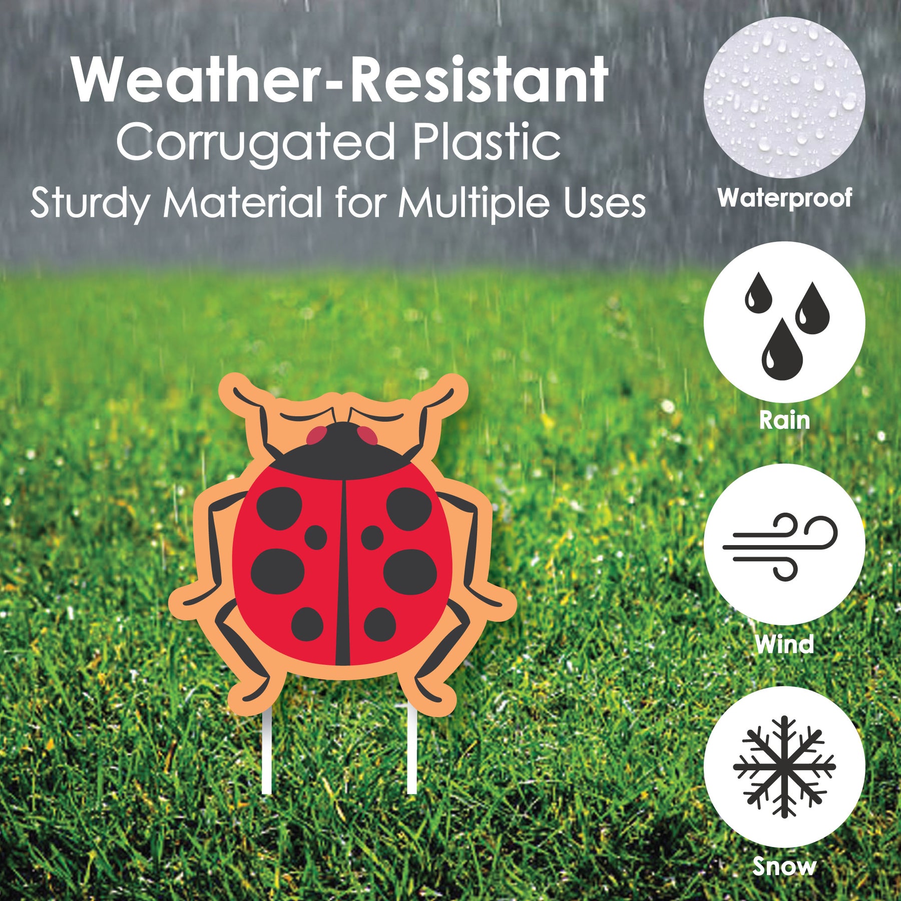 Buggin' Out - Lawn Decorations - Outdoor Bugs Birthday Party Yard ...