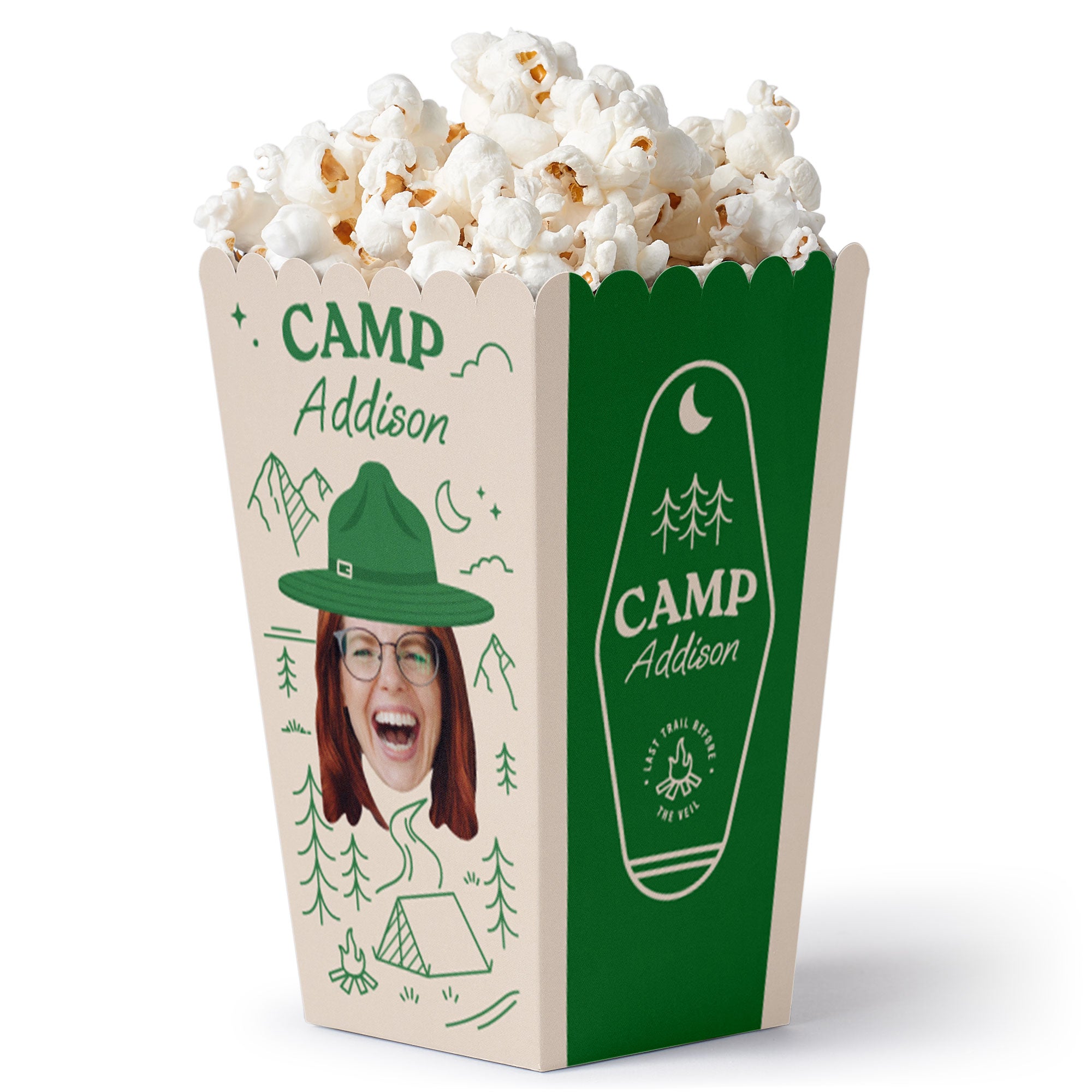 Custom Camp Bachelorette Popcorn Boxes for Favors & Treats - 12 Ct ...