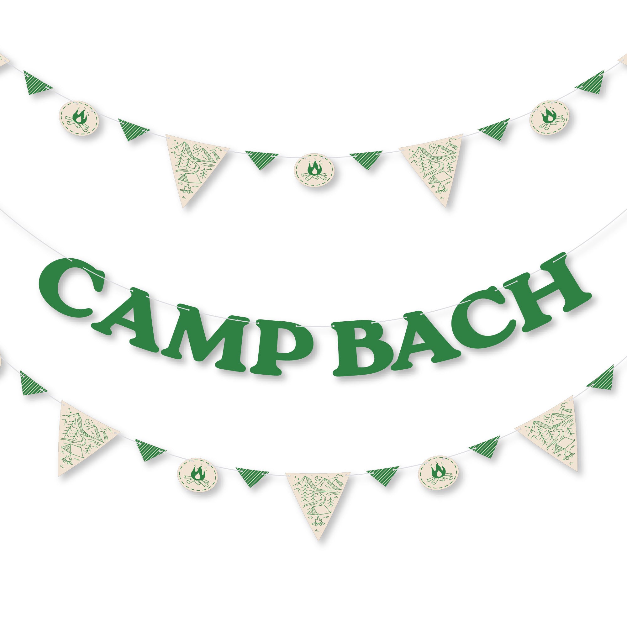 Camp Bachelorette Banner – Welcome to Camp Bach Party Decorations ...