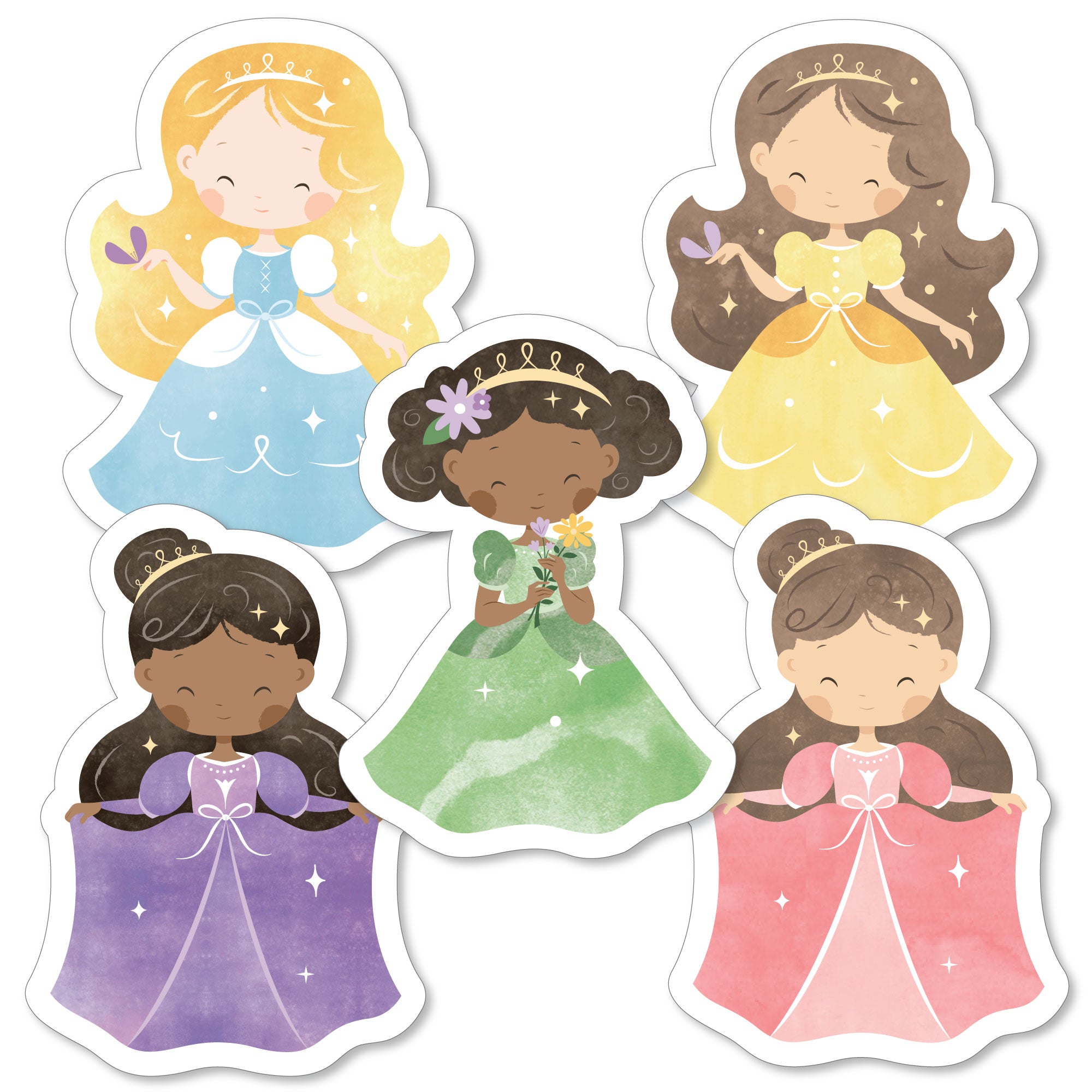 Fairytale Princess Cut-Outs - Birthday Party Decorations ...