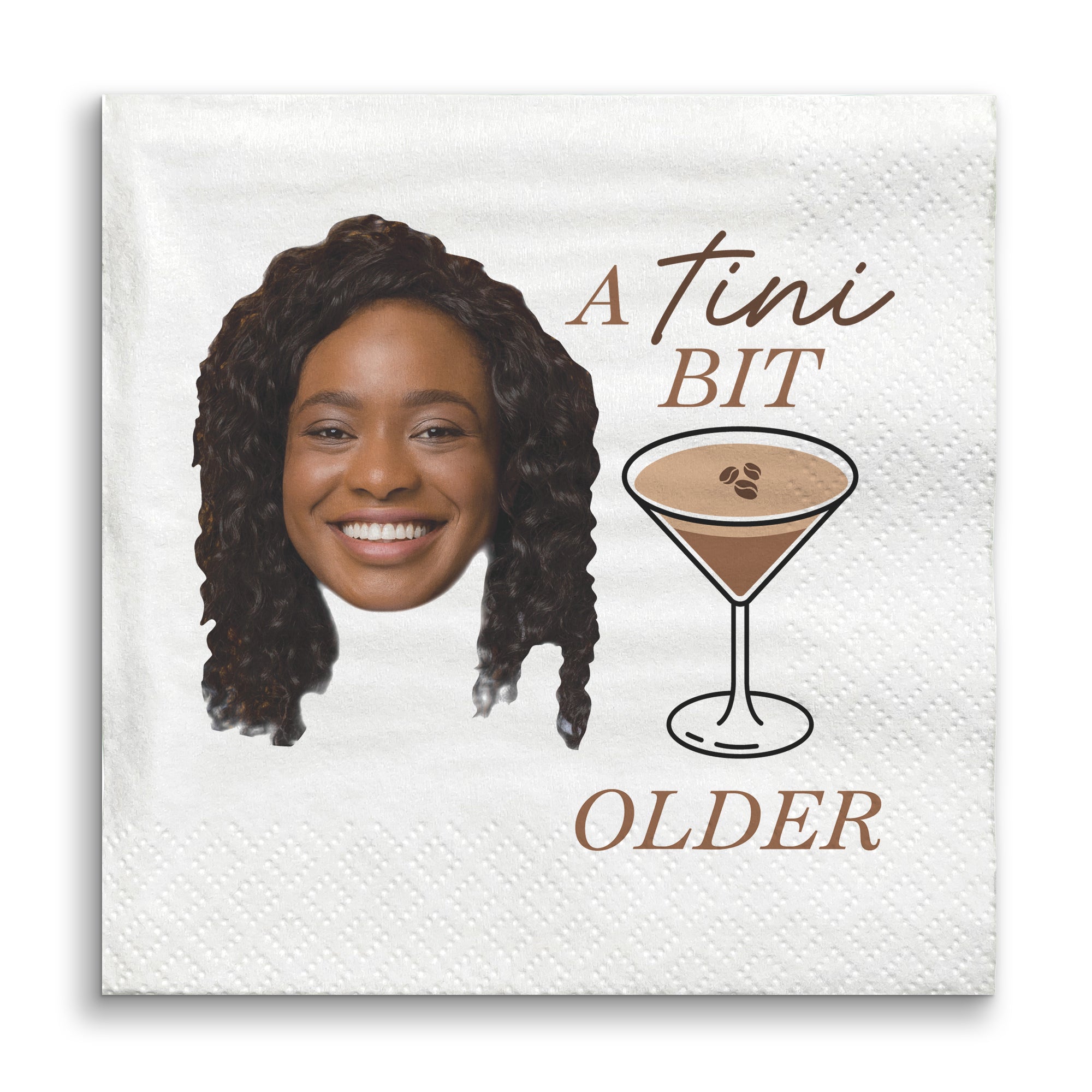 Custom Birthday Party Napkins – Personalized Face Cocktail Napkins ...