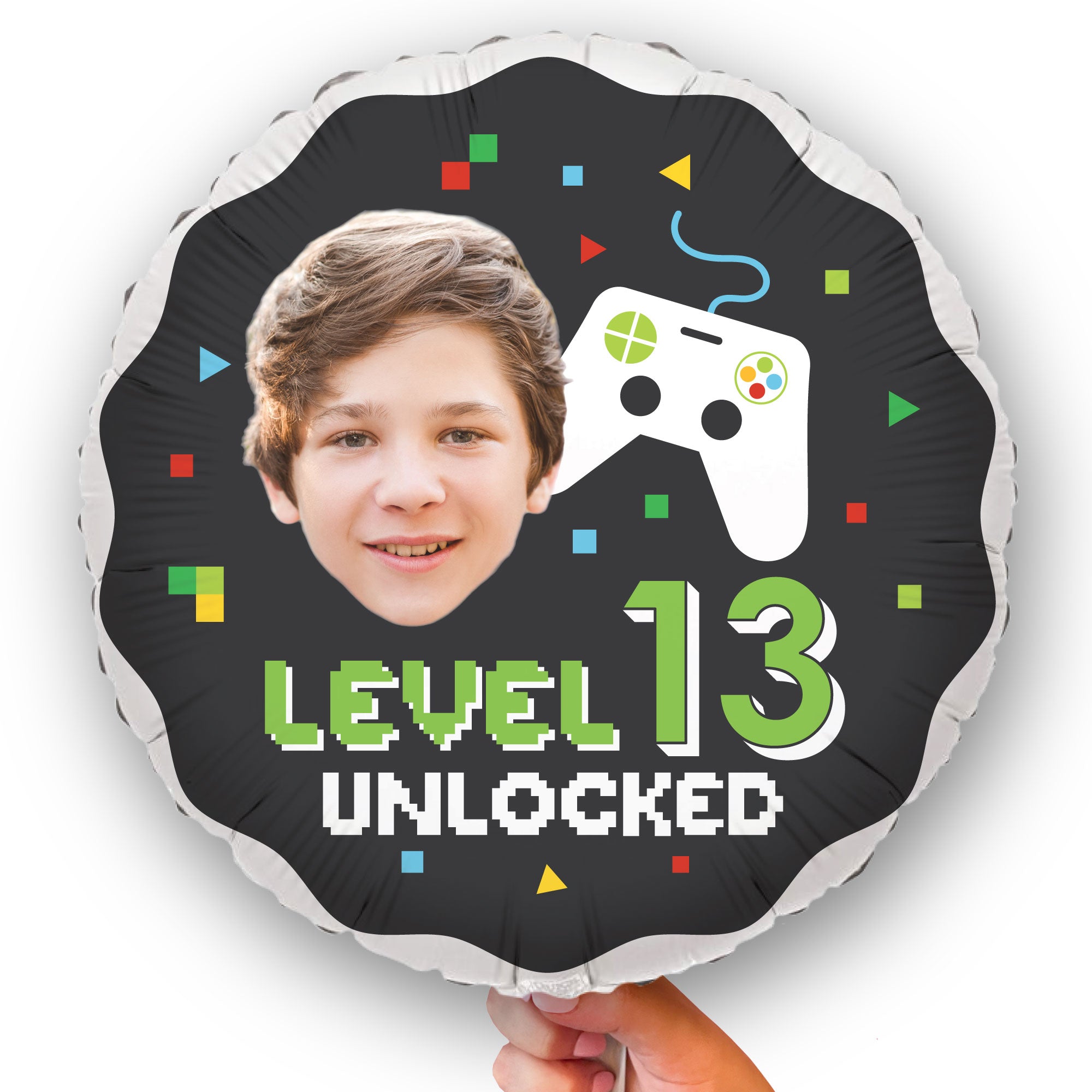 Custom Game Zone Face Balloon – Personalized Party Decoration ...