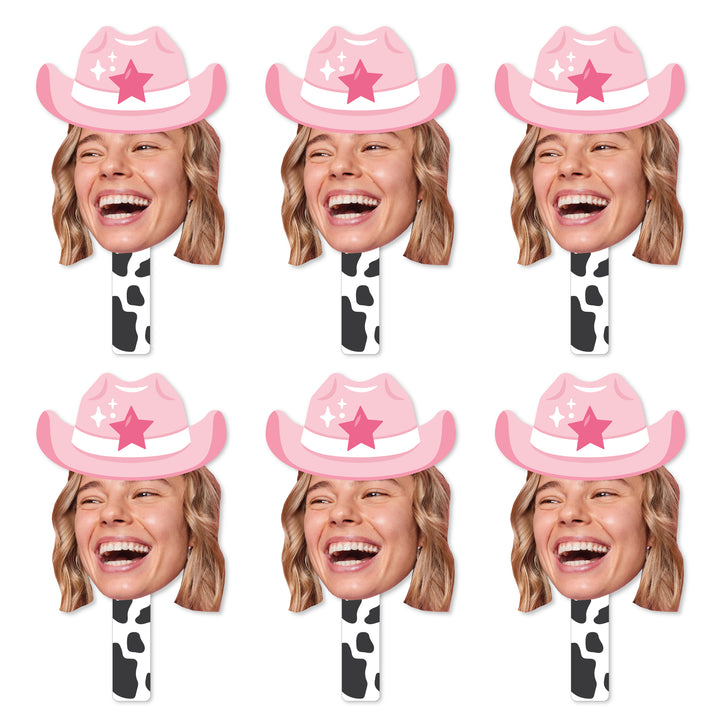 Custom Photo Last Rodeo - Pink Cowgirl Bachelorette Party Favors - Fun ...