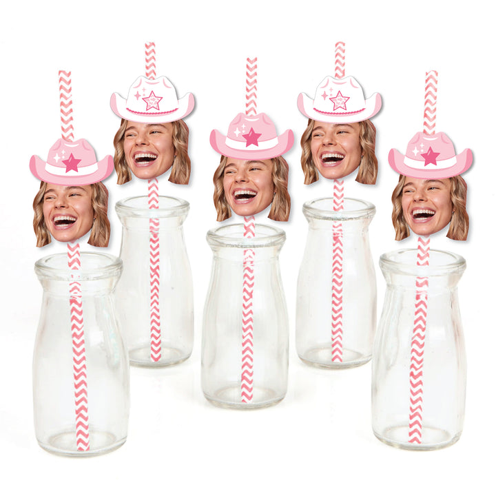 Custom Photo Last Rodeo - Pink Cowgirl Bachelorette Party Favors - Fun ...