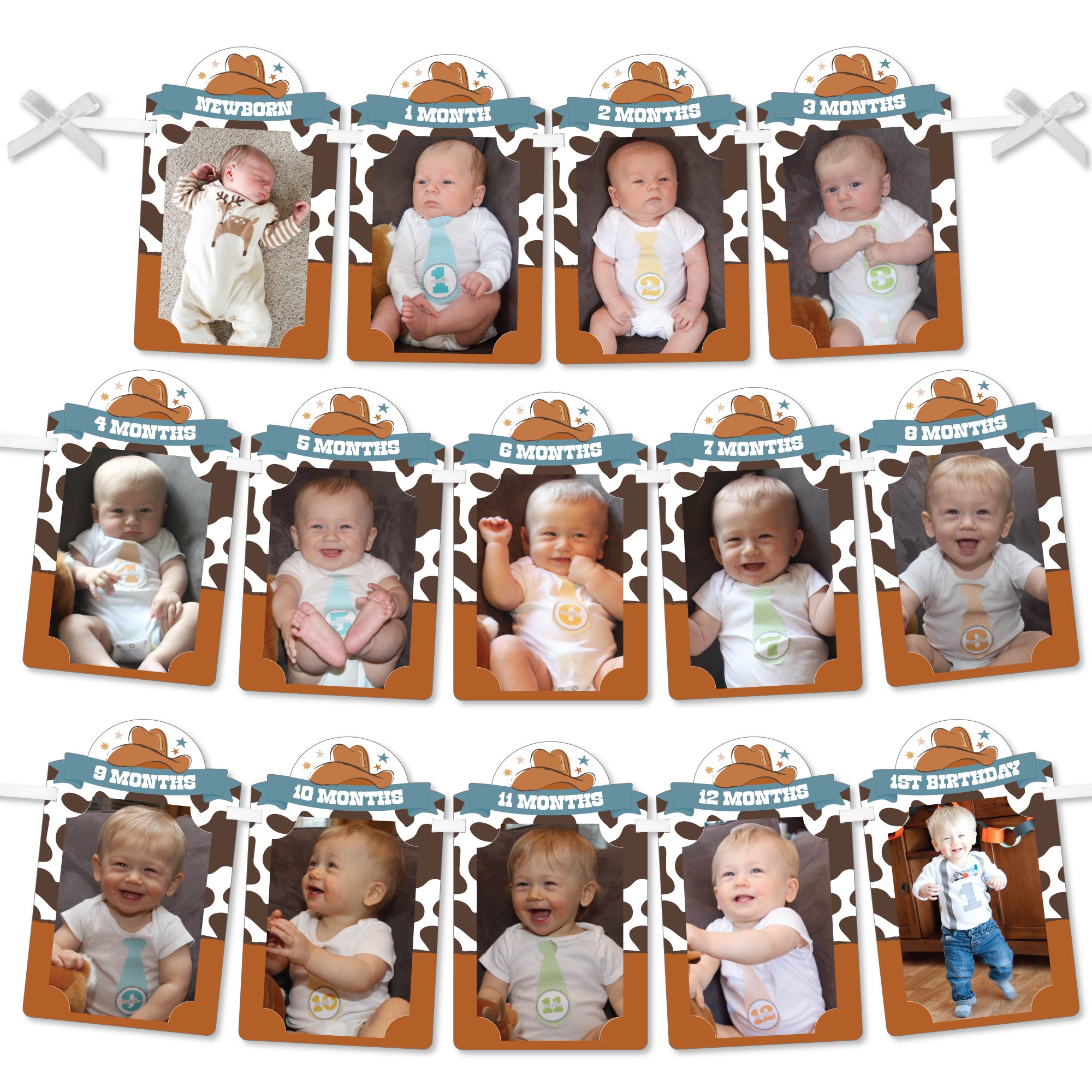 My First Rodeo - DIY Little Cowboy 1st Birthday Party Decor - Picture ...