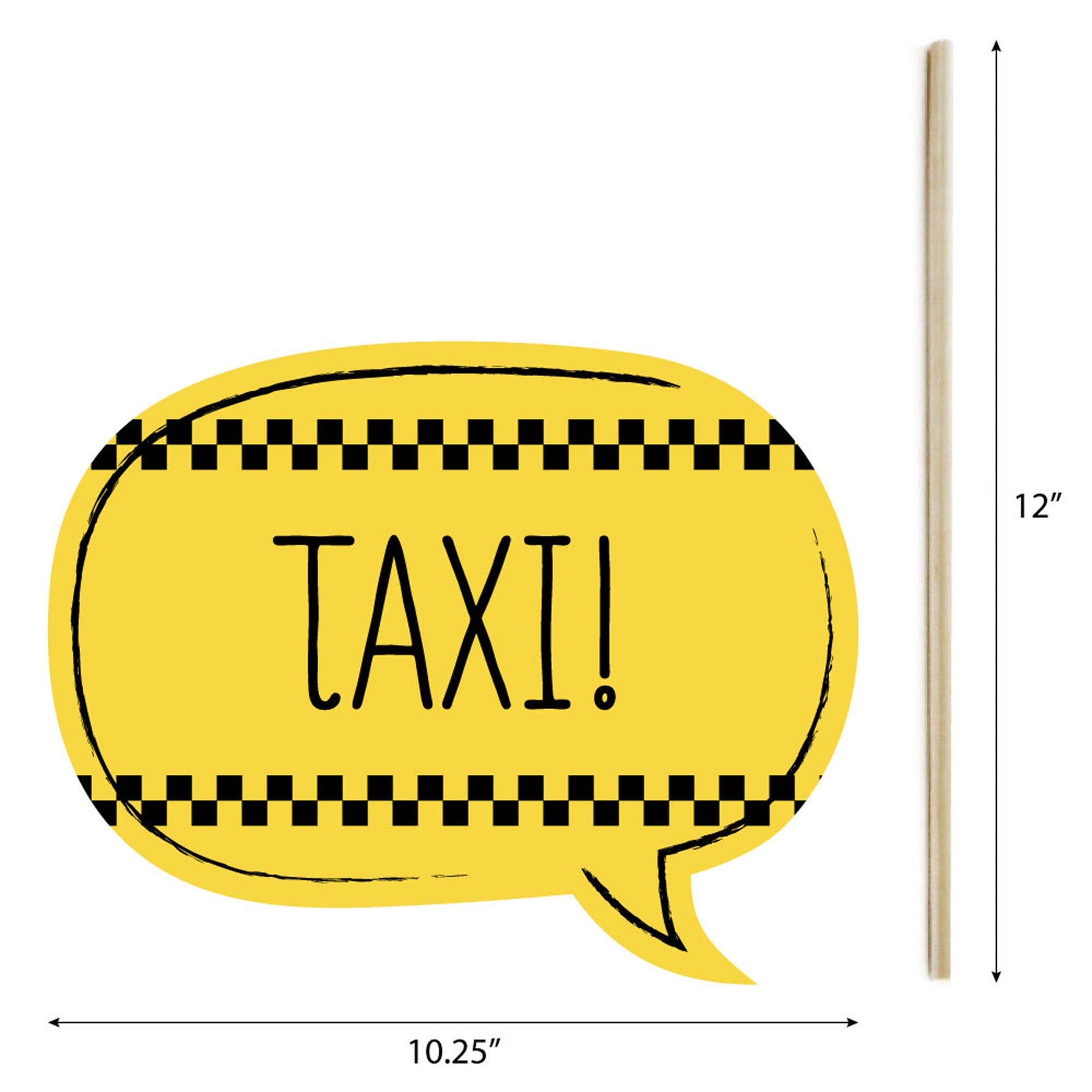 New York - NYC Cityscape Photo Booth Props Kit - 20 Count ...