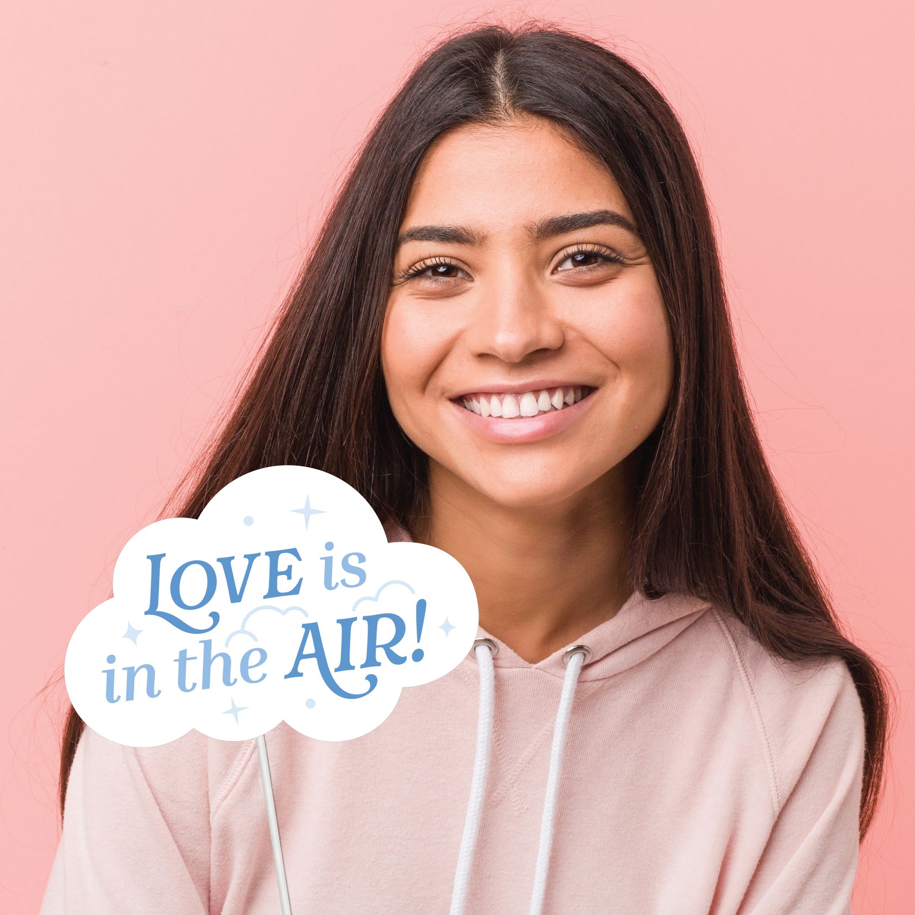 Custom On Cloud 9 - Photo Booth Props - Personalized Bridal or ...