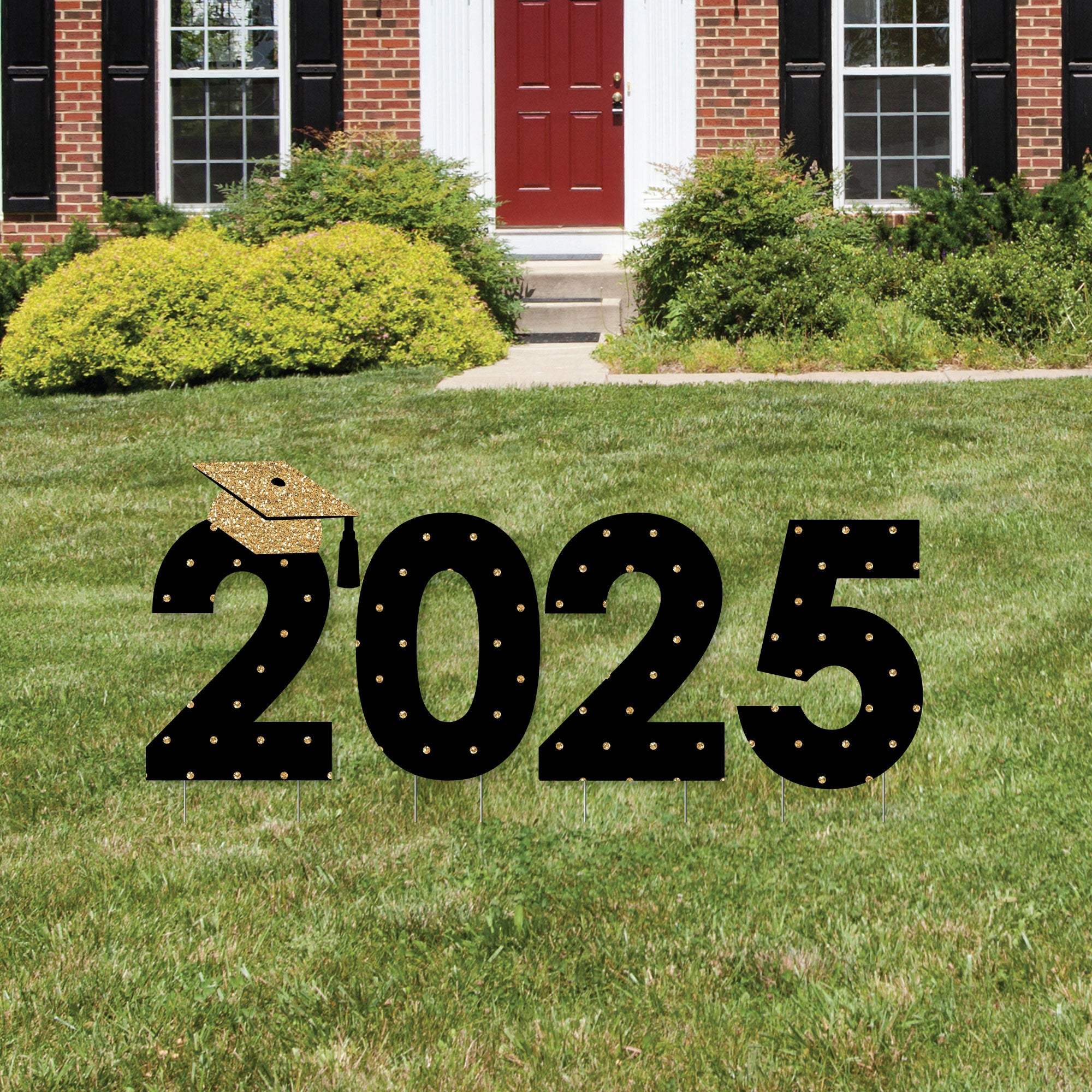 Tassel Worth The Hassle - Gold - 2025 Yard Sign Outdoor Lawn ...