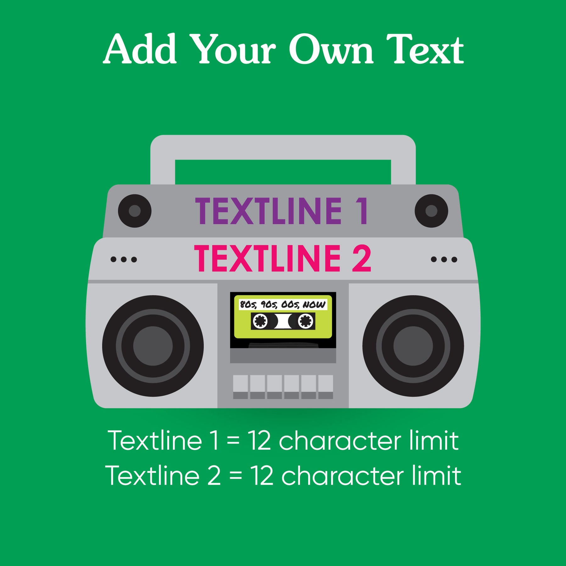 Custom Through the Decades - Milkshake, Flip Phone, and Boom Box ...