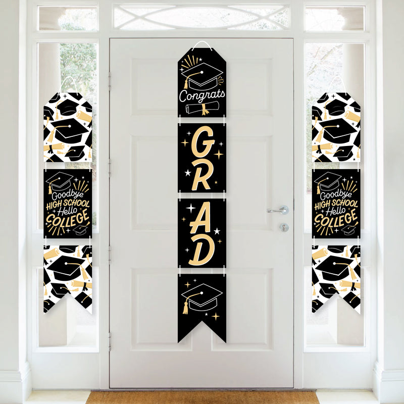 Goodbye High School, Hello College - Hanging Vertical Paper Door ...