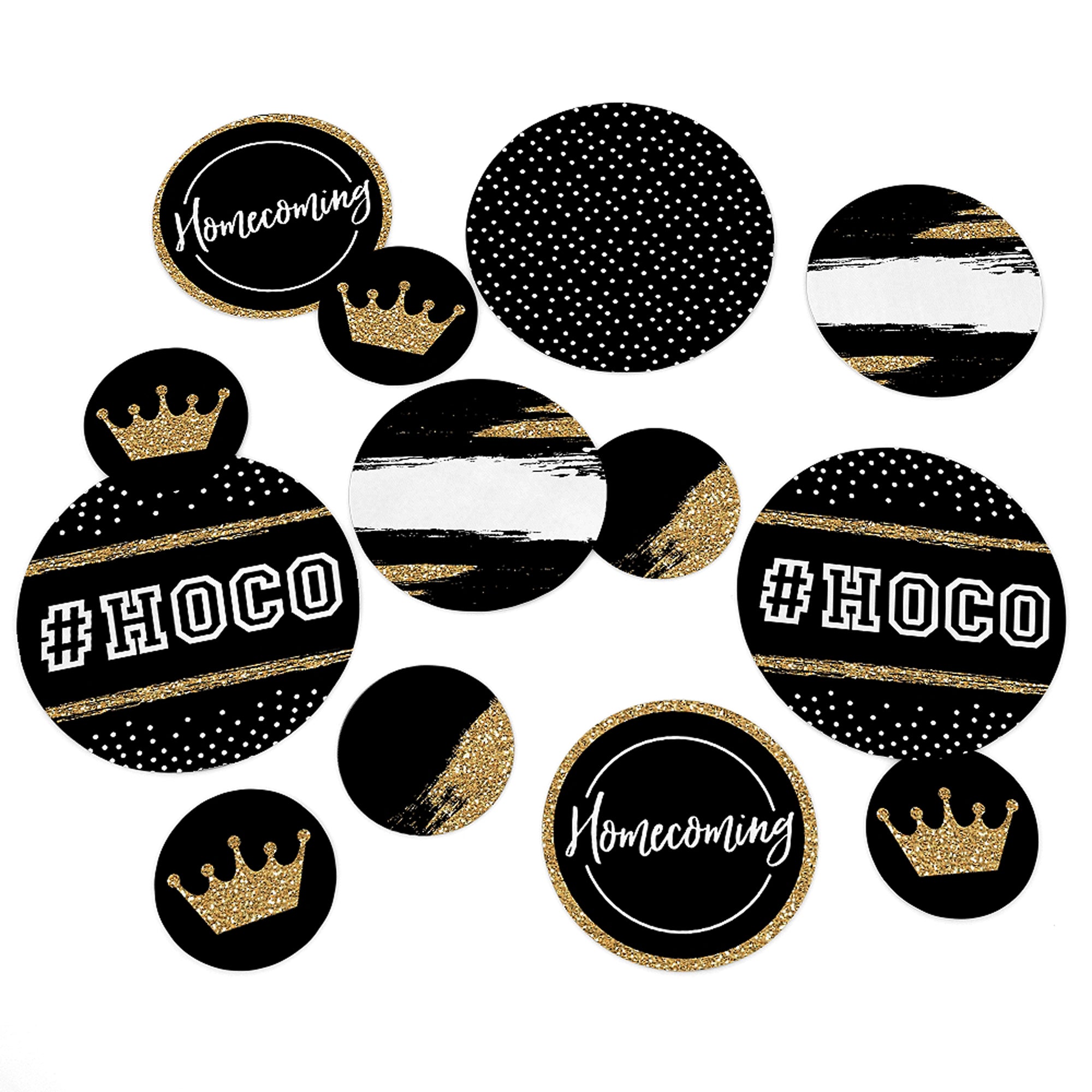 HOCO Dance - Homecoming Giant Circle Confetti - HOCO Dance Decorations ...