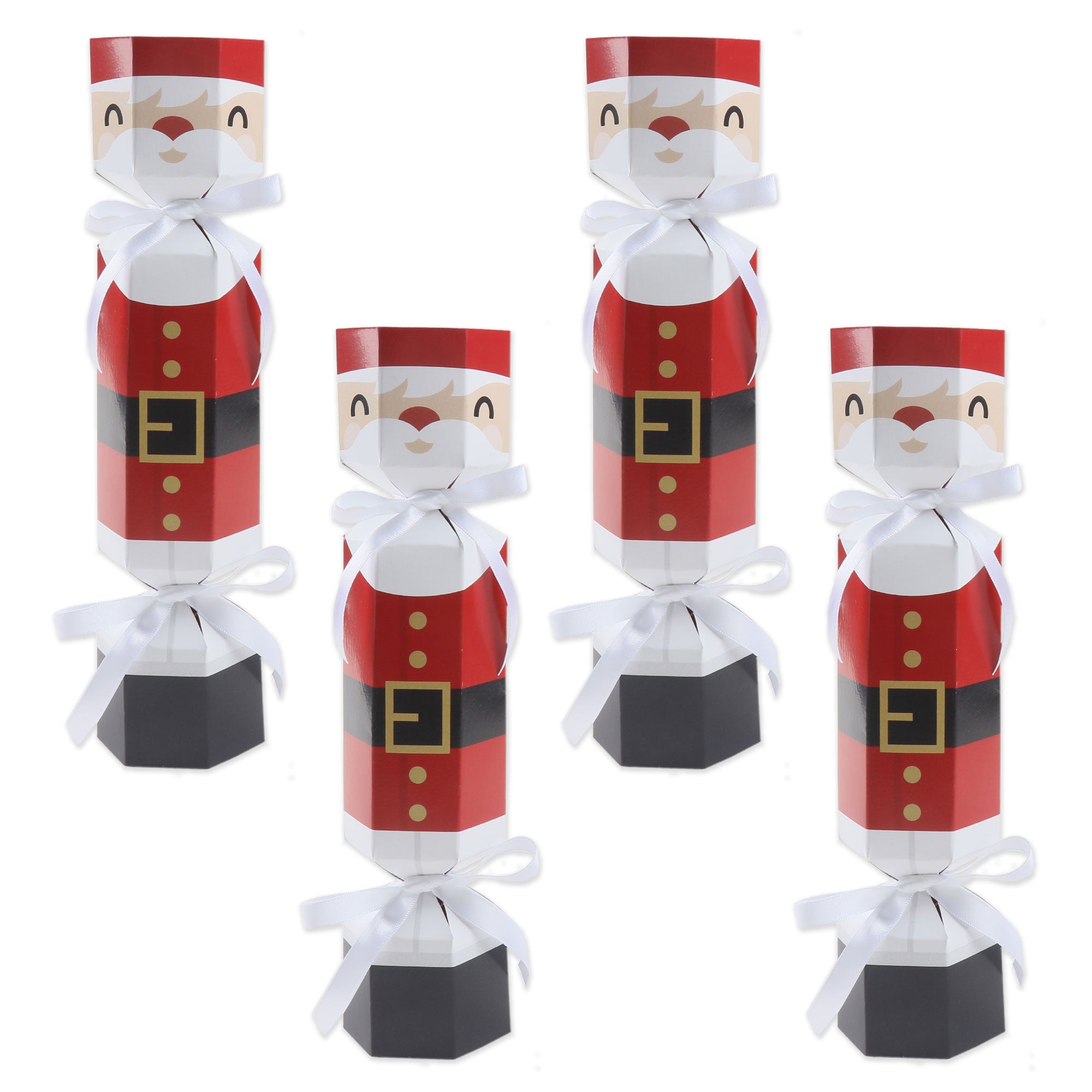 Jolly Santa Claus - No Snap Christmas Party Table Favors - DIY Cracker ...