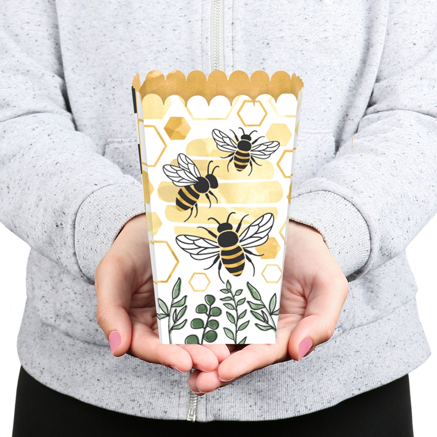 Little Bumblebee - Bee Baby Shower or Birthday Party Favor Popcorn ...