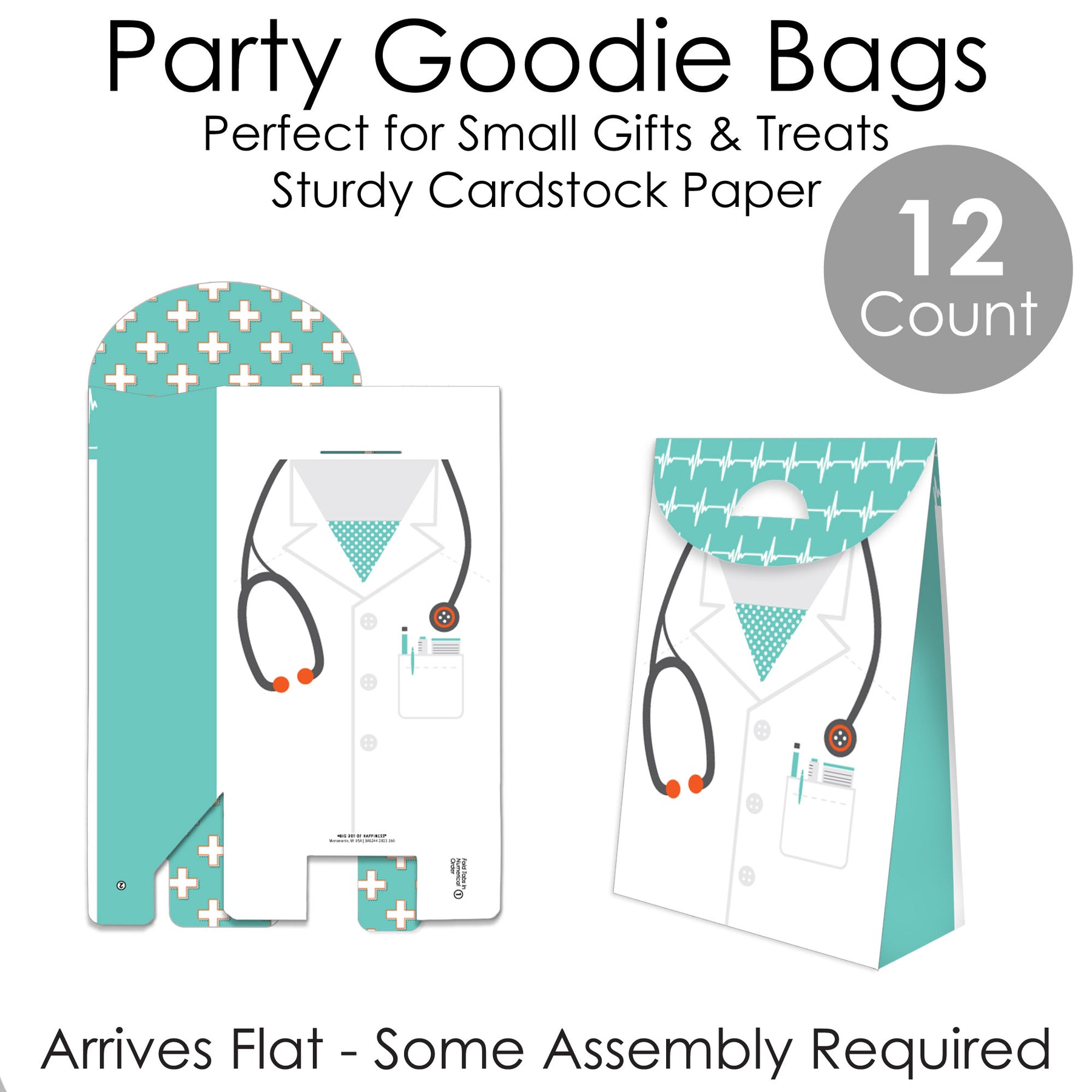 Medical School Grad - Doctor Graduation Gift Favor Bags - Party Goodie ...