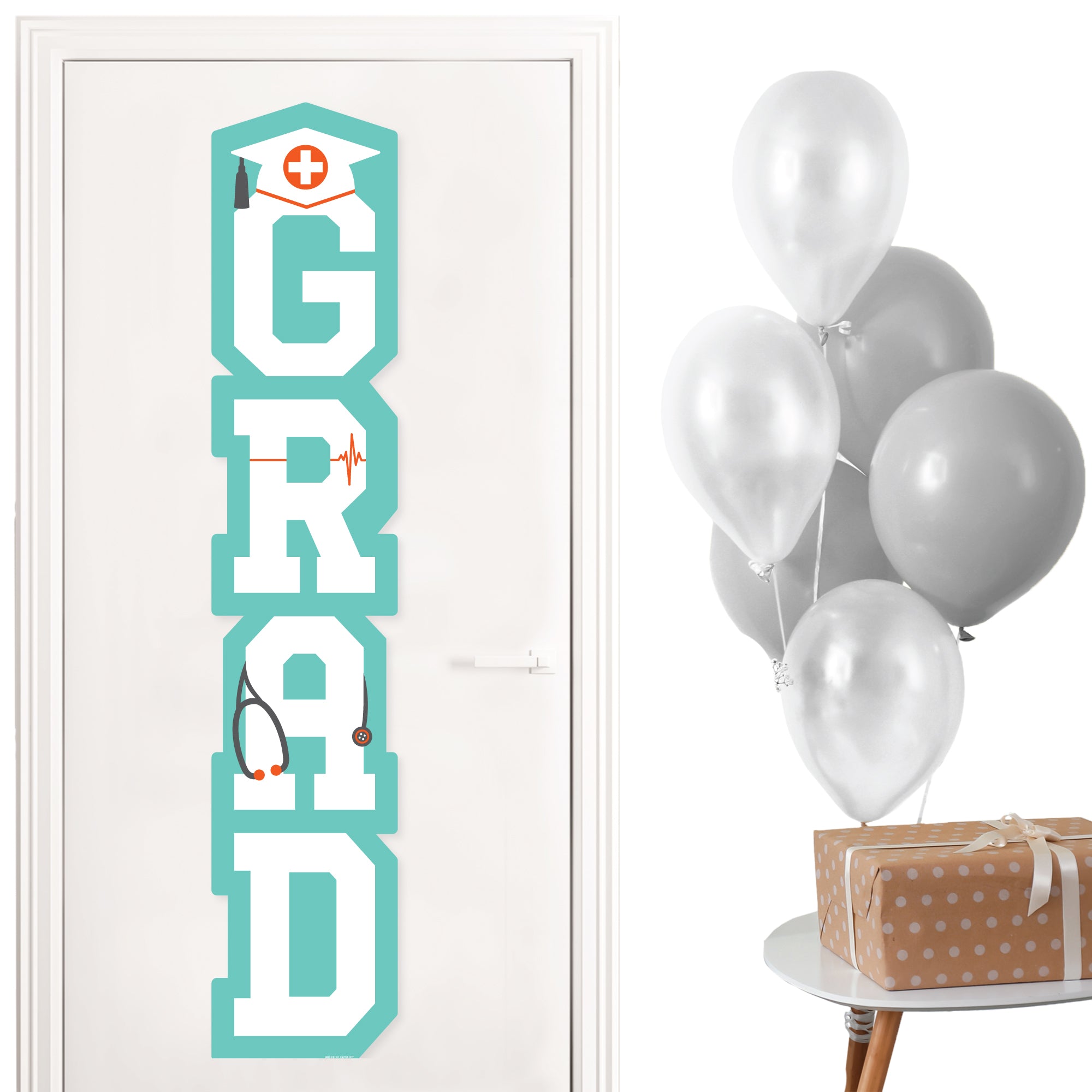 Medical School Grad - Doctor Graduation Party Vertical Decoration ...