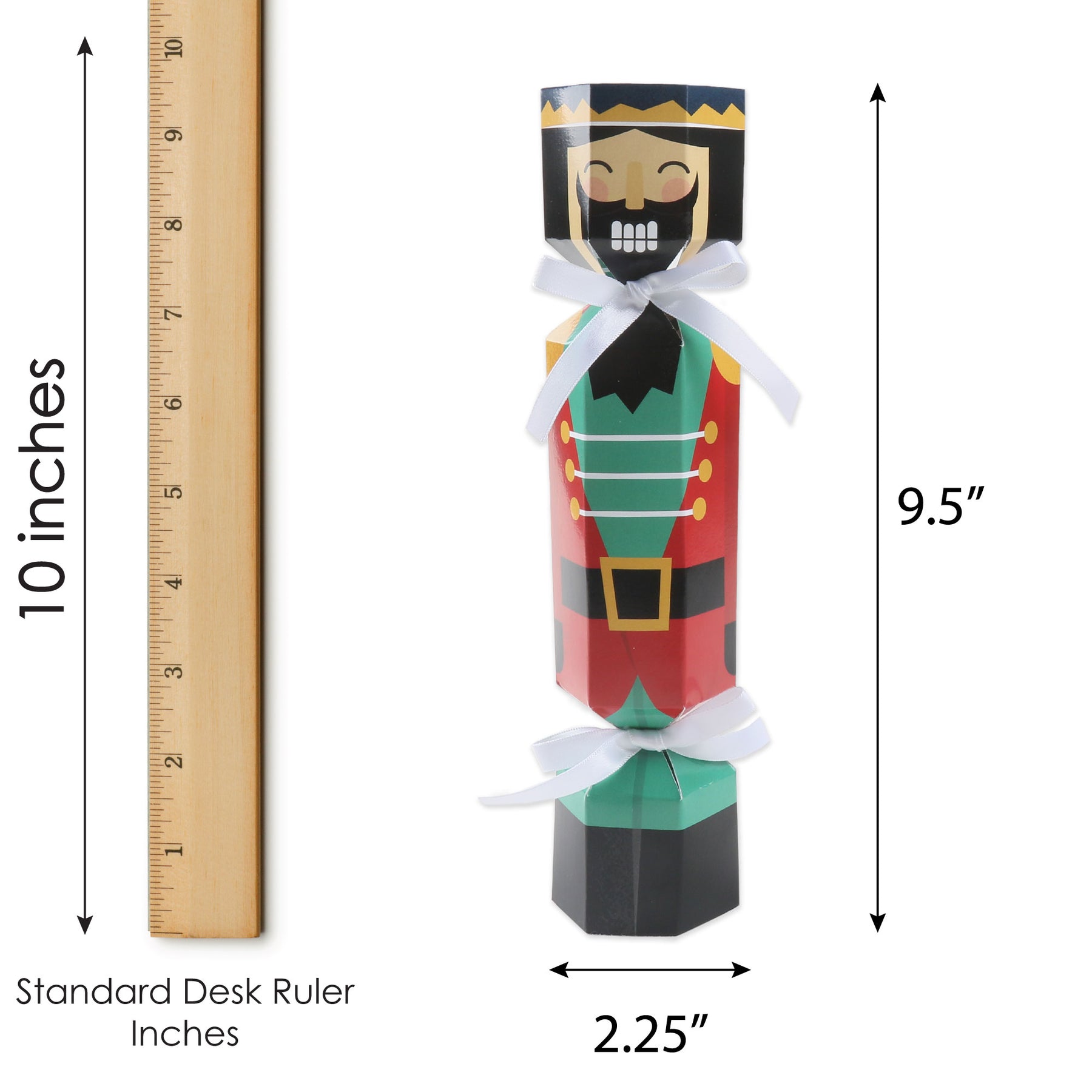 Christmas Nutcracker - No Snap Holiday Party Table Favors - DIY Cracker ...