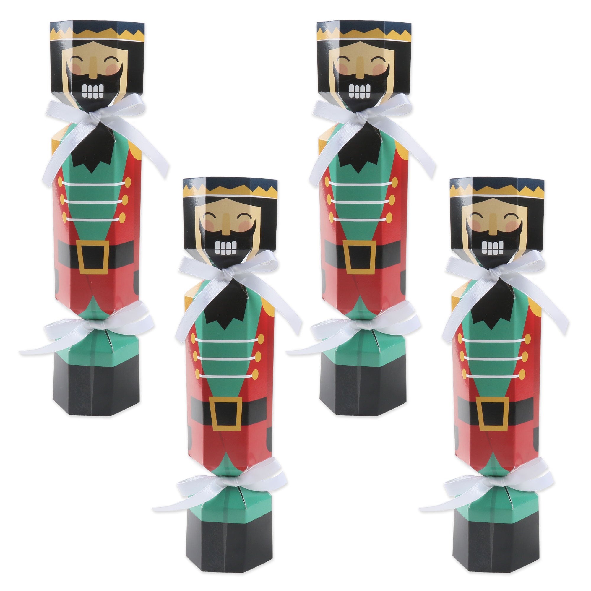 Christmas Nutcracker - No Snap Holiday Party Table Favors - DIY Cracker ...