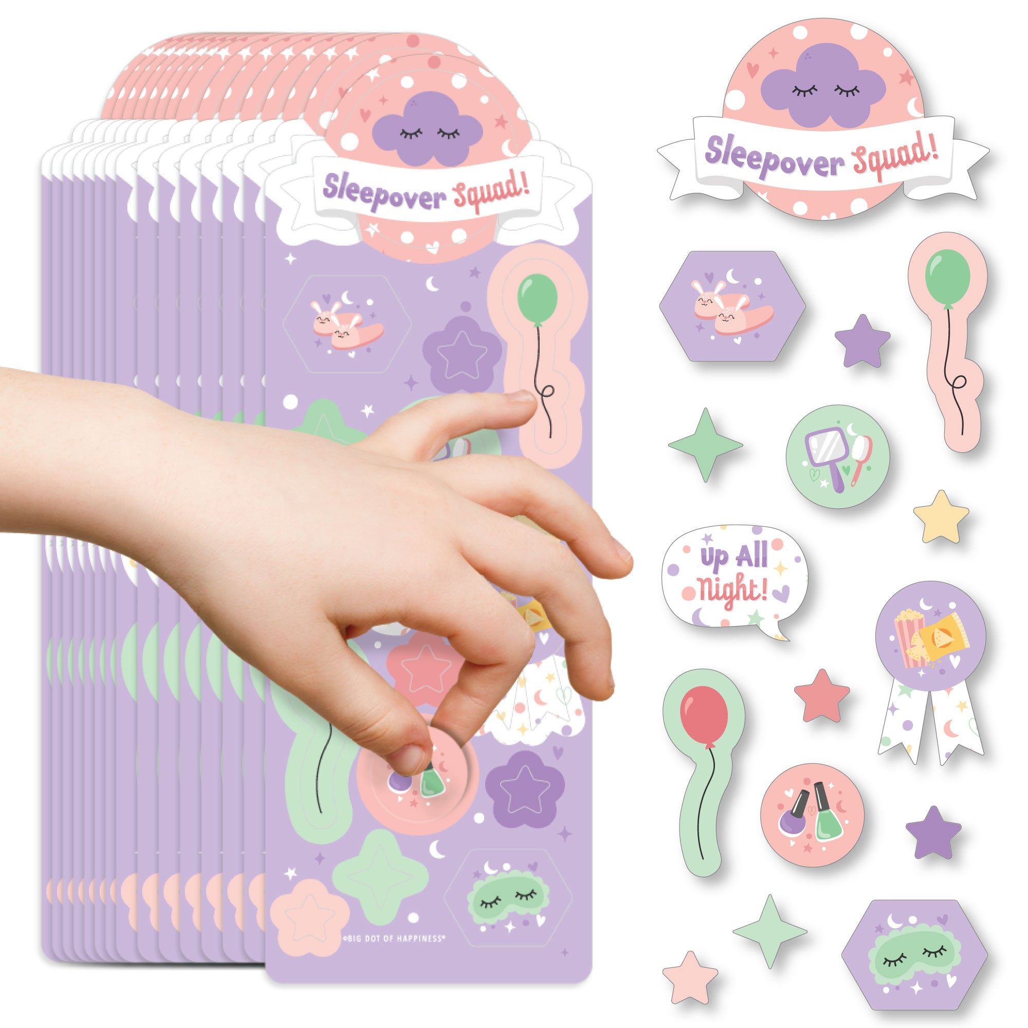 Pajama Slumber Party - Girls Sleepover Birthday Party Favor Kids ...