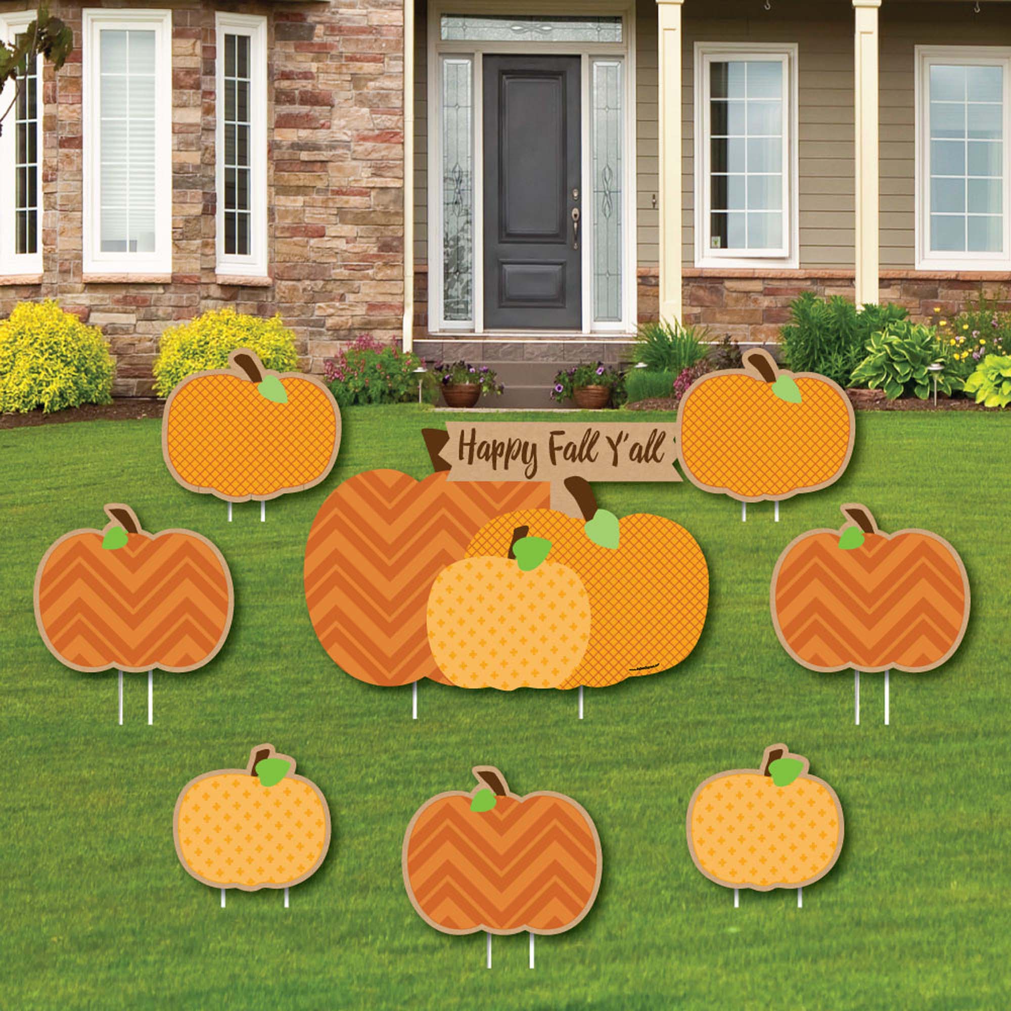 Pumpkin Patch - Yard Sign & Outdoor Lawn Decorations - Fall, Halloween ...