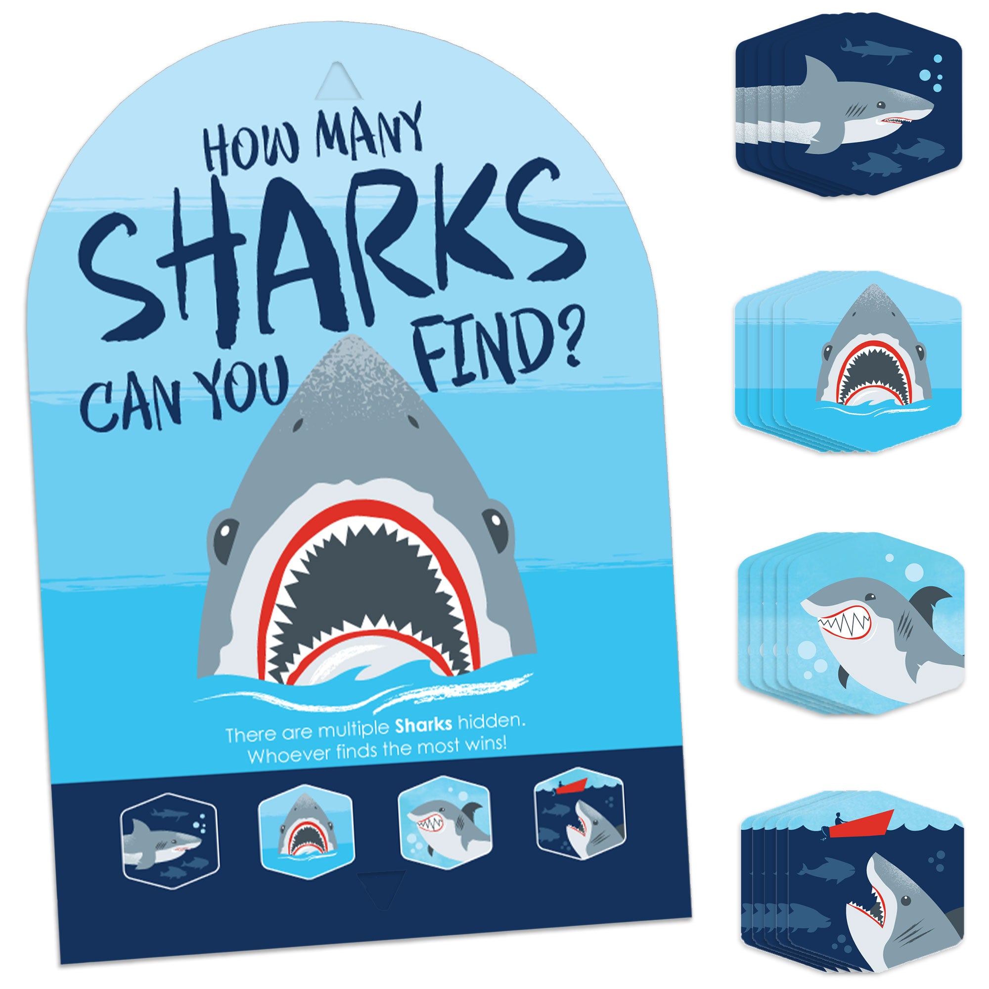 Shark Zone - Jawsome Shark Party or Birthday Party Scavenger Hunt - 1 ...