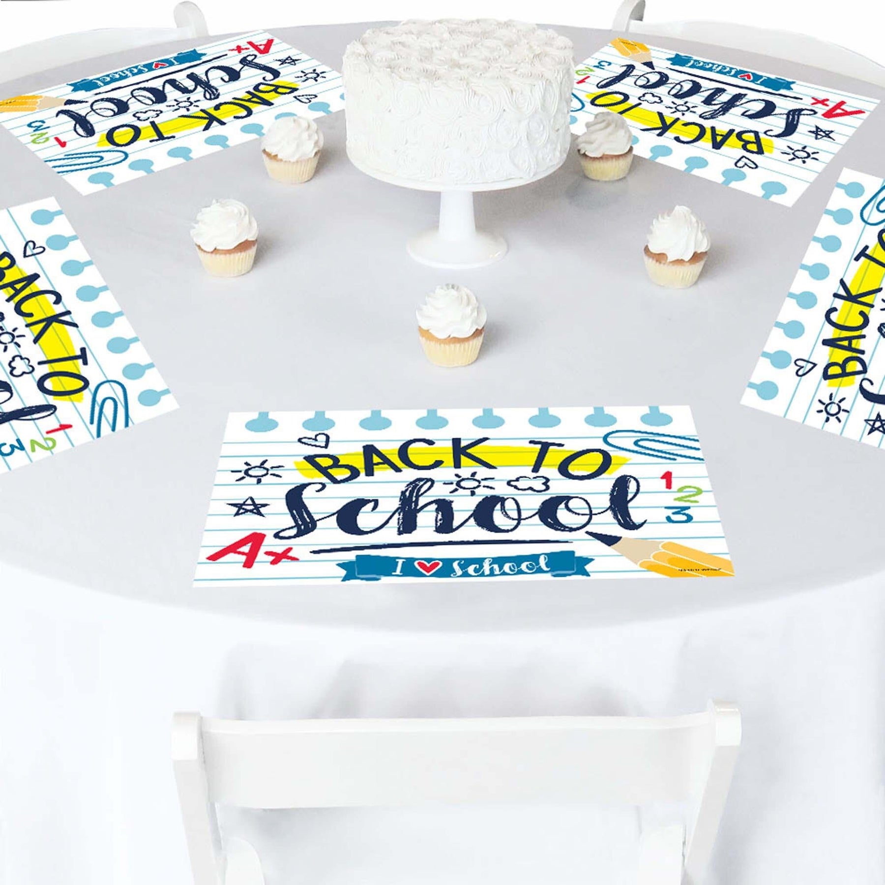 Back to School - Paper First Day of School Classroom Decorations ...