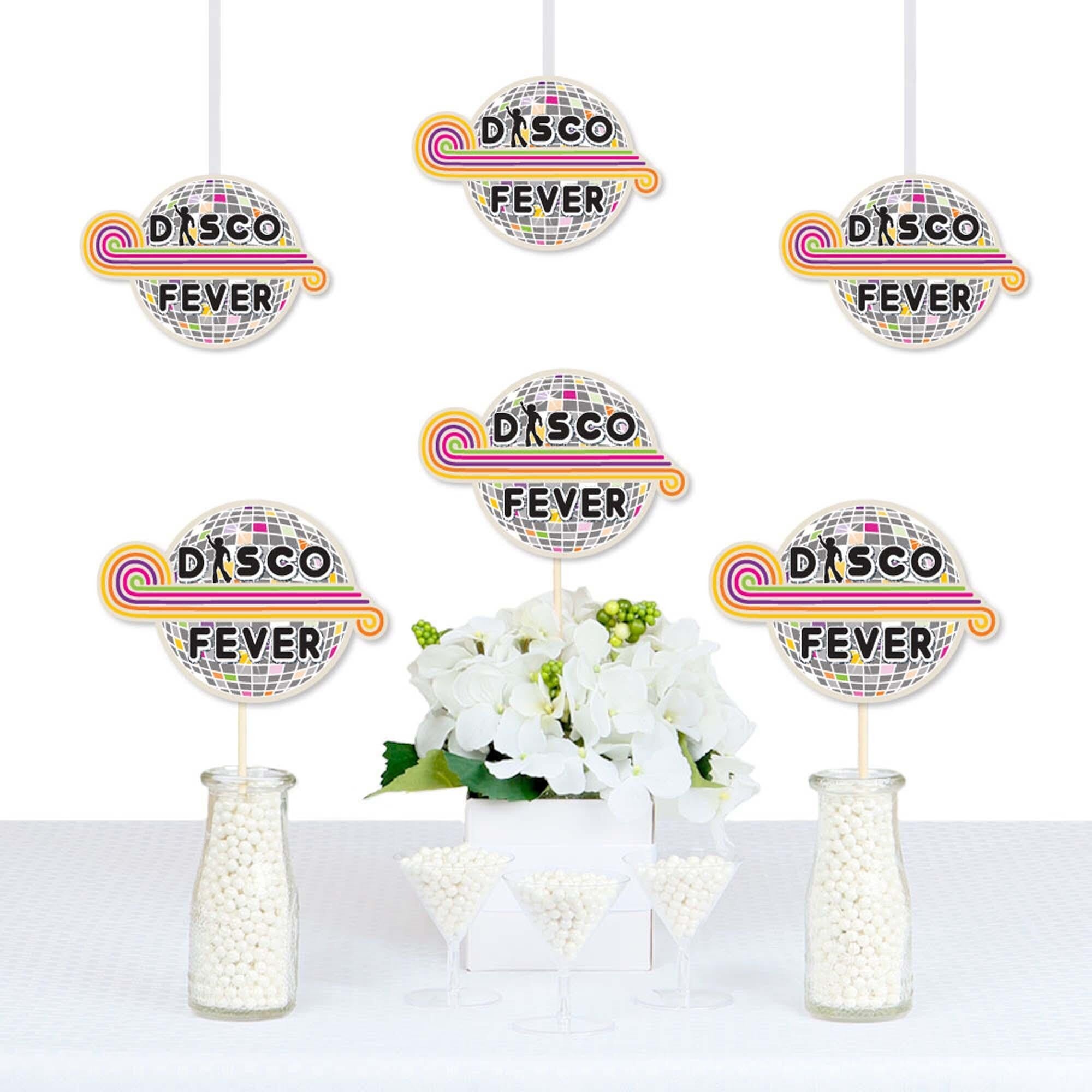 70's Disco - 1970s Decorations DIY 70's Party Essentials - Set of 20 ...