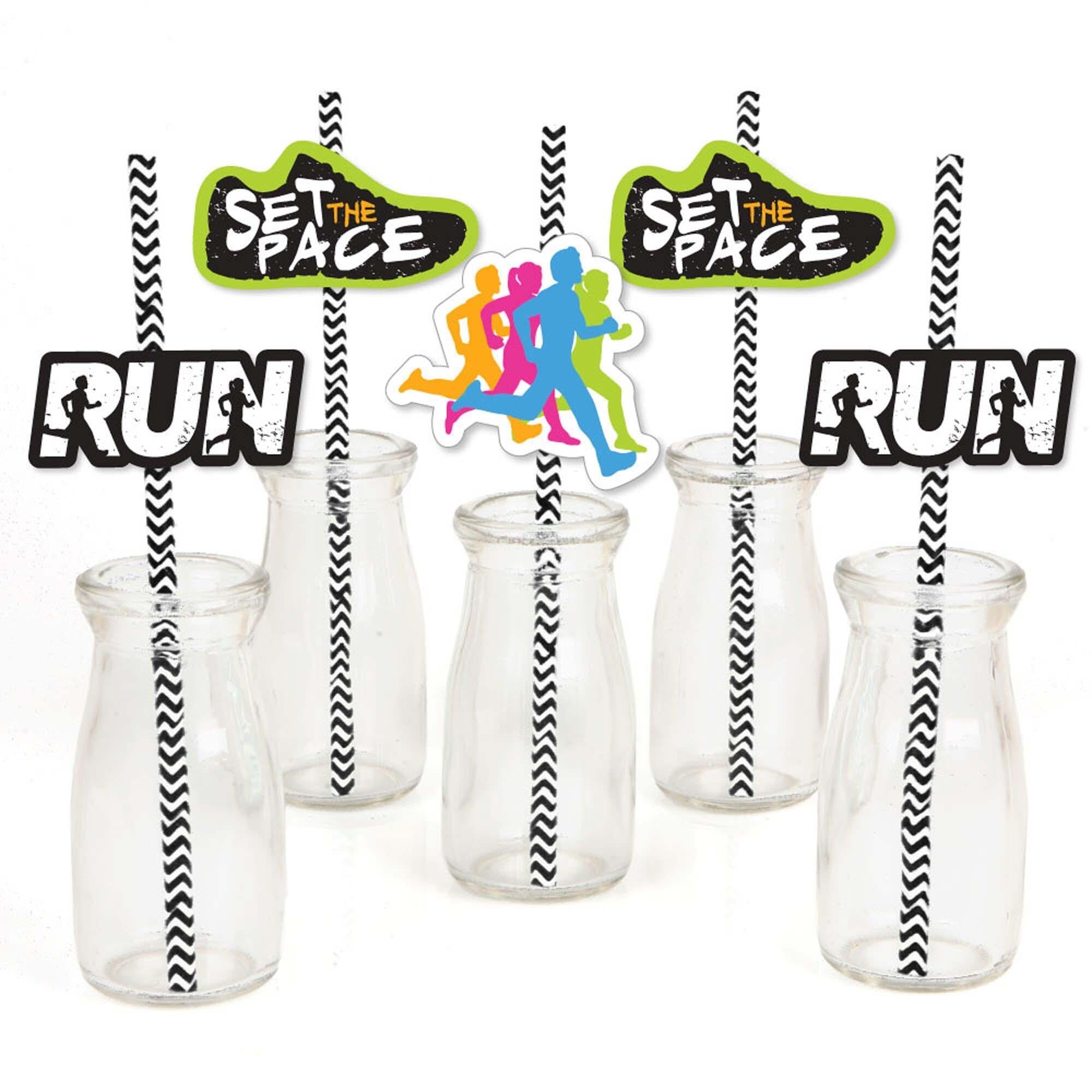 Set The Pace - Running - Paper Straw Decor - Track, Cross Country or ...
