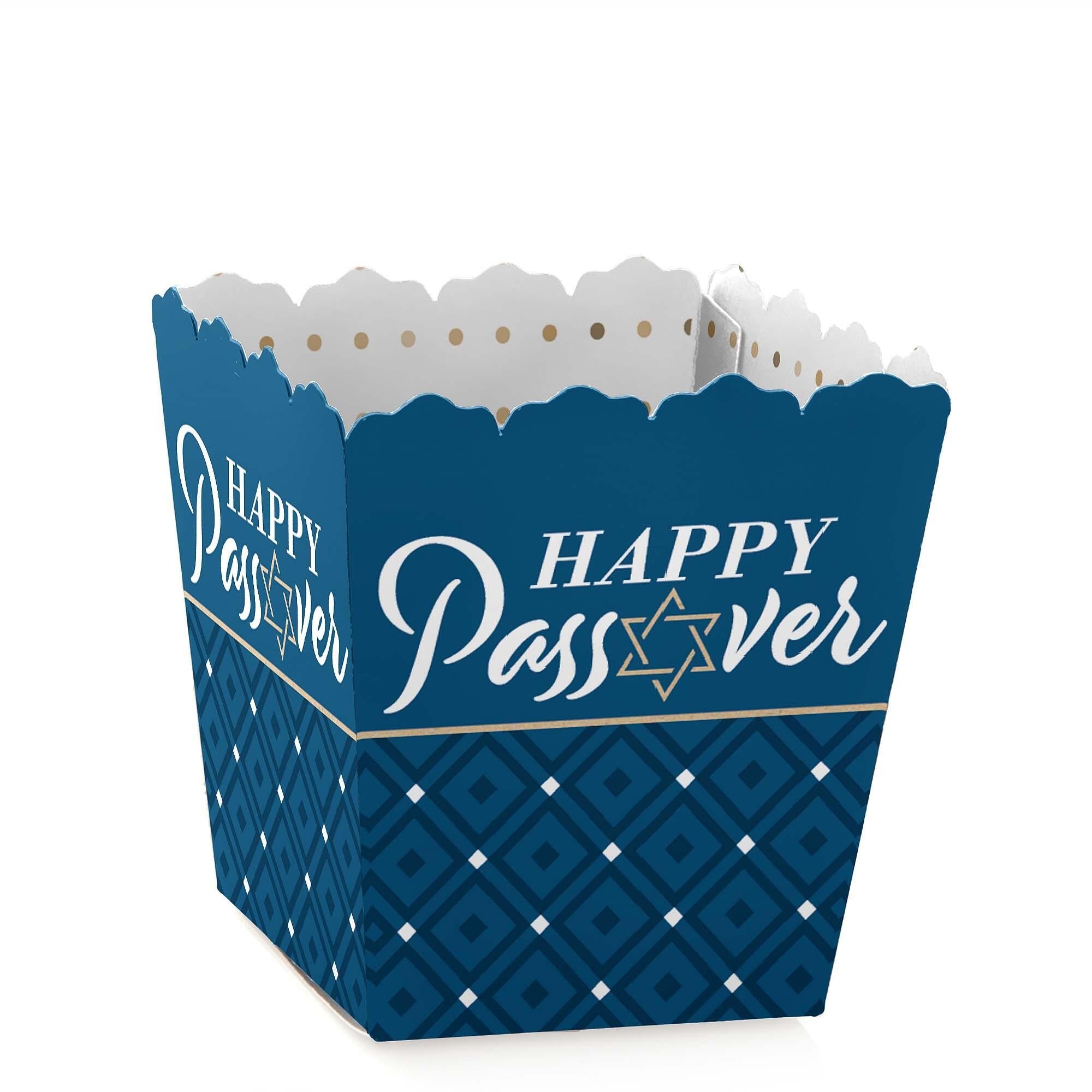 Happy Passover - Party Mini Favor Boxes - Pesach Jewish Holiday Party ...
