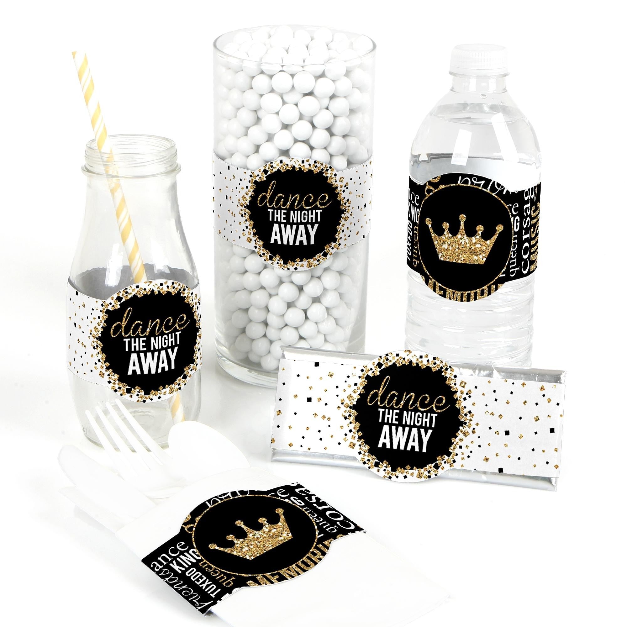 Prom - DIY Party Supplies - Prom Night Party DIY Wrapper Favors ...