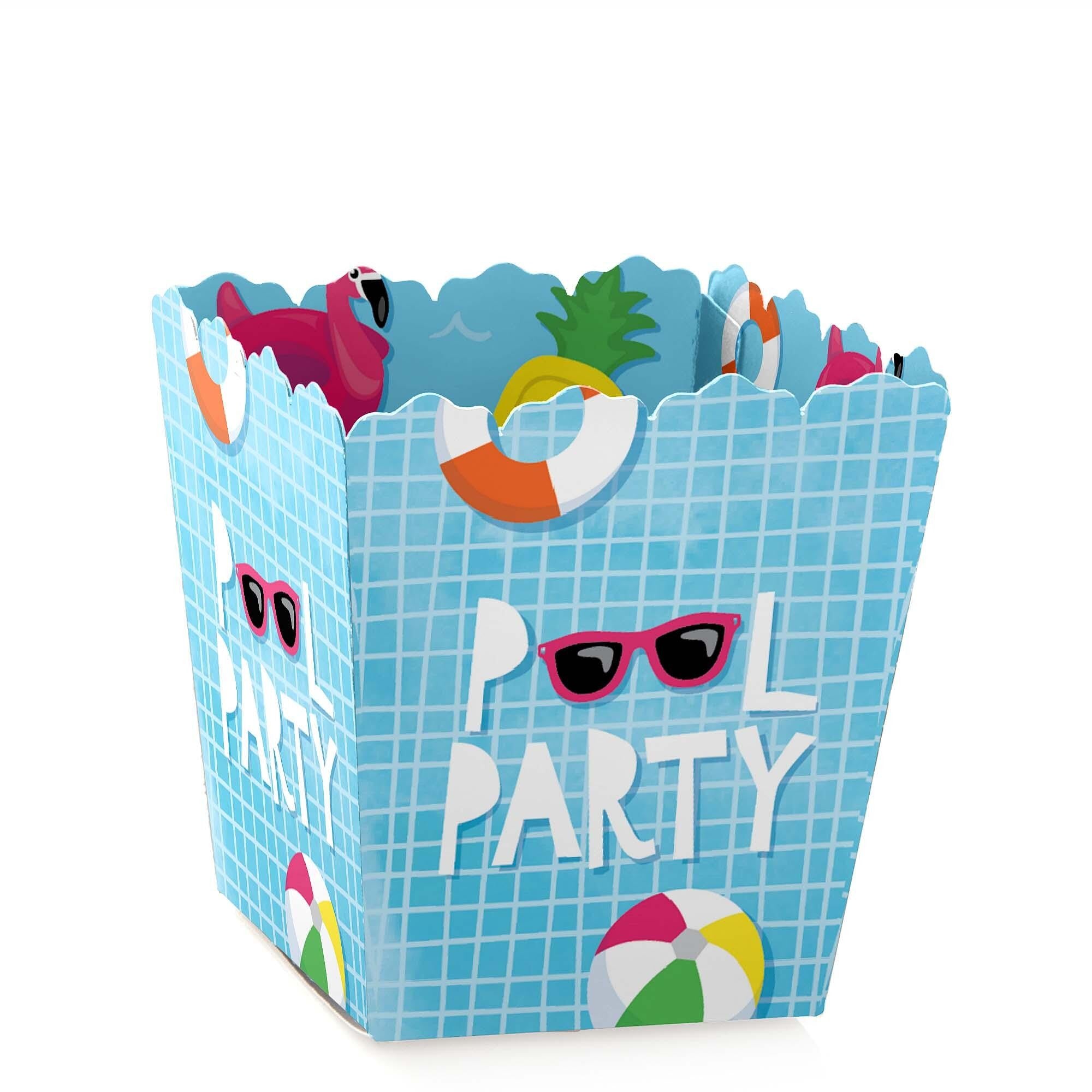 Make a Splash - Pool Party - Party Mini Favor Boxes - Summer Swimming ...