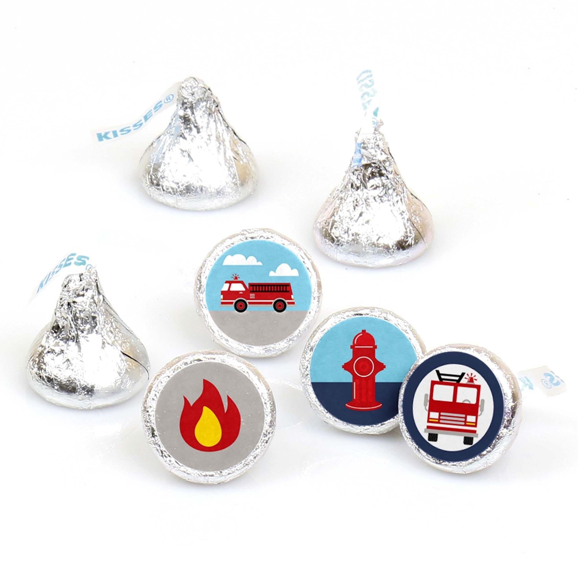 Fired Up Fire Truck - Firefighter Firetruck Baby Shower or Birthday ...