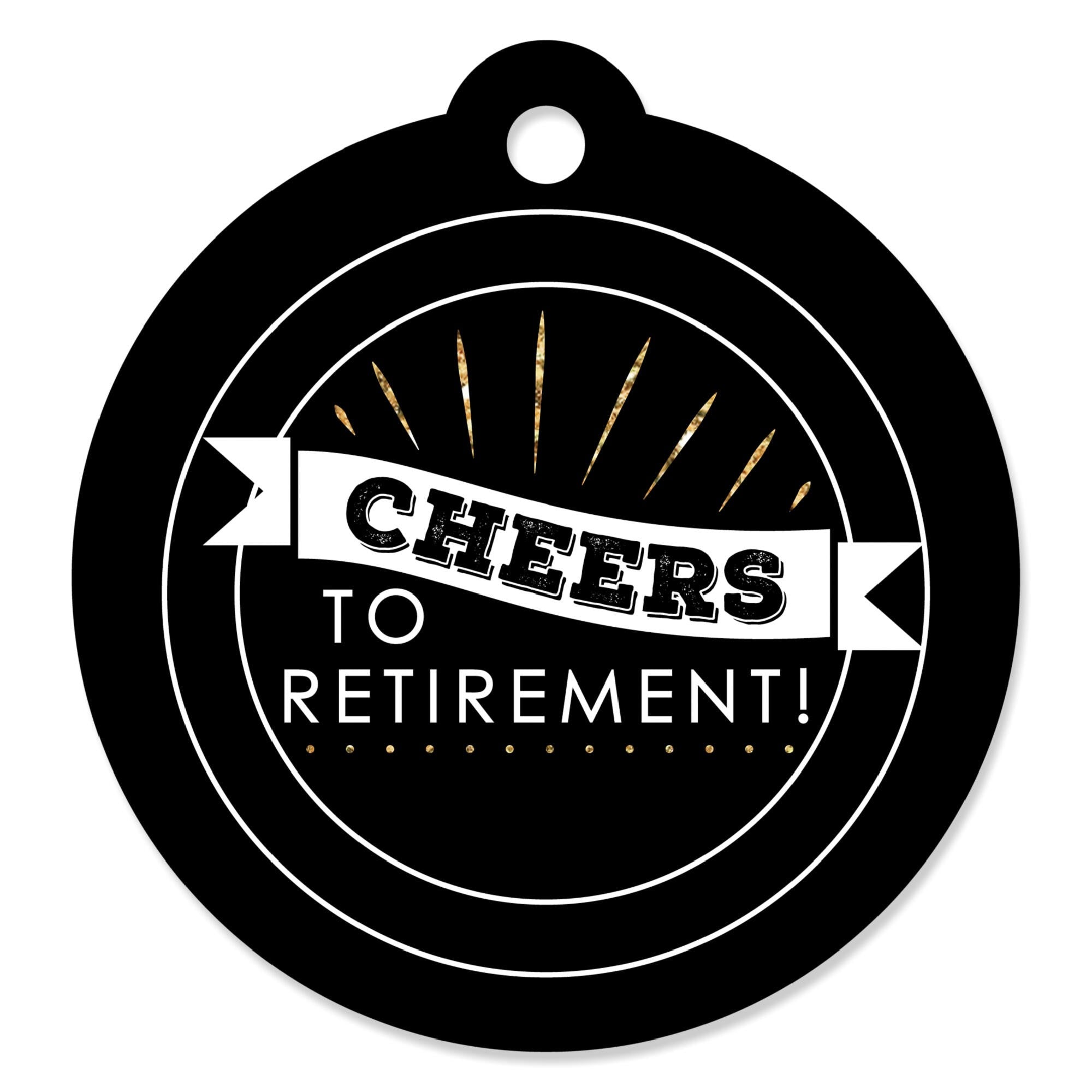 Happy Retirement - Retirement Party Favor Gift Tags (Set of 20 ...